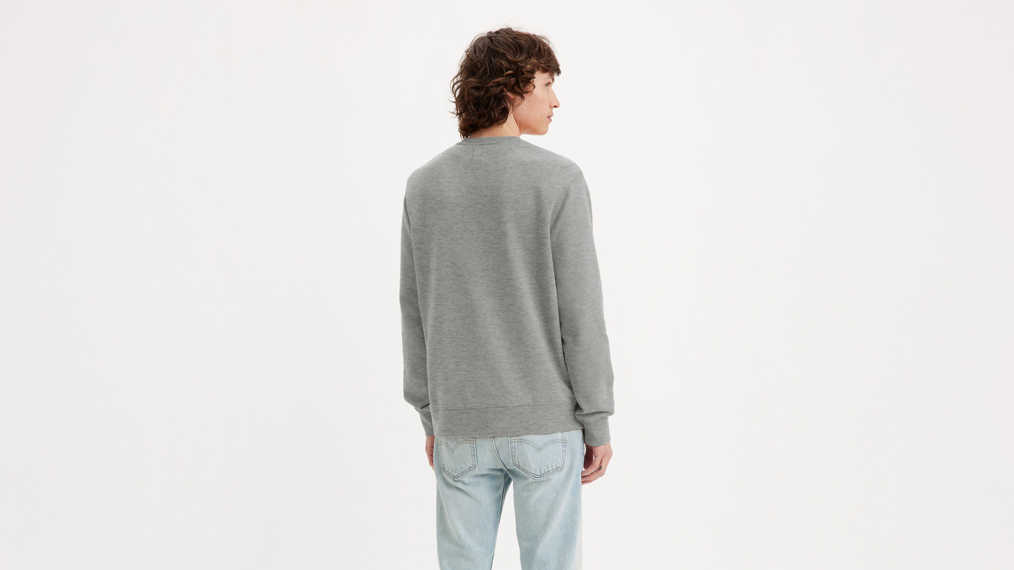 Classic Housemark Crewneck Sweatshirt - Grå | Levi's® DK
