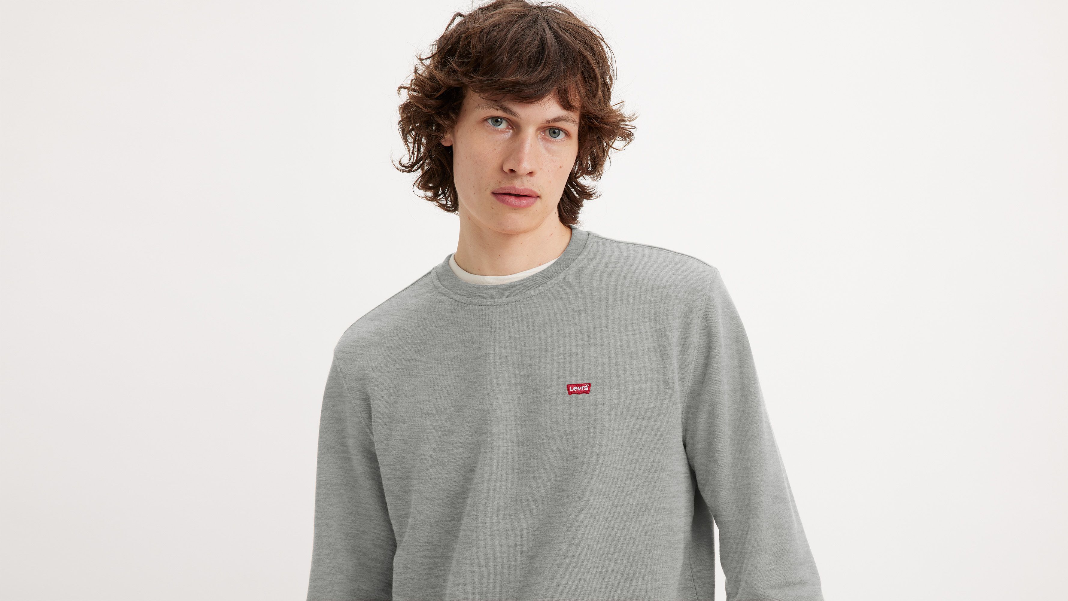 Classic Housemark Crewneck Sweatshirt - Grigio | Levi's® IT