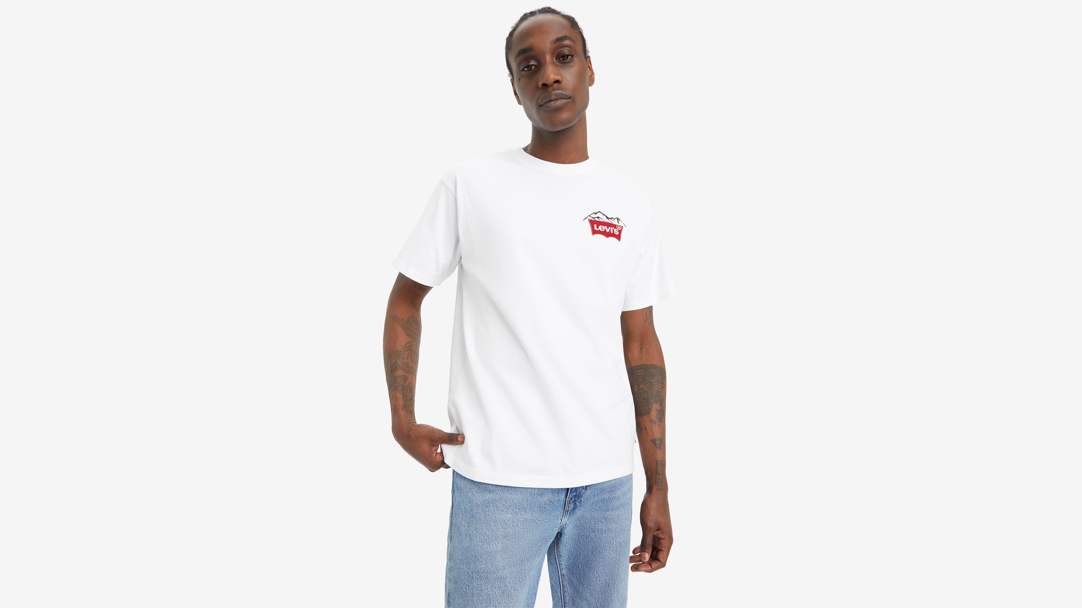 Vintage Fit Graphic Tee - White | Levi's® NO
