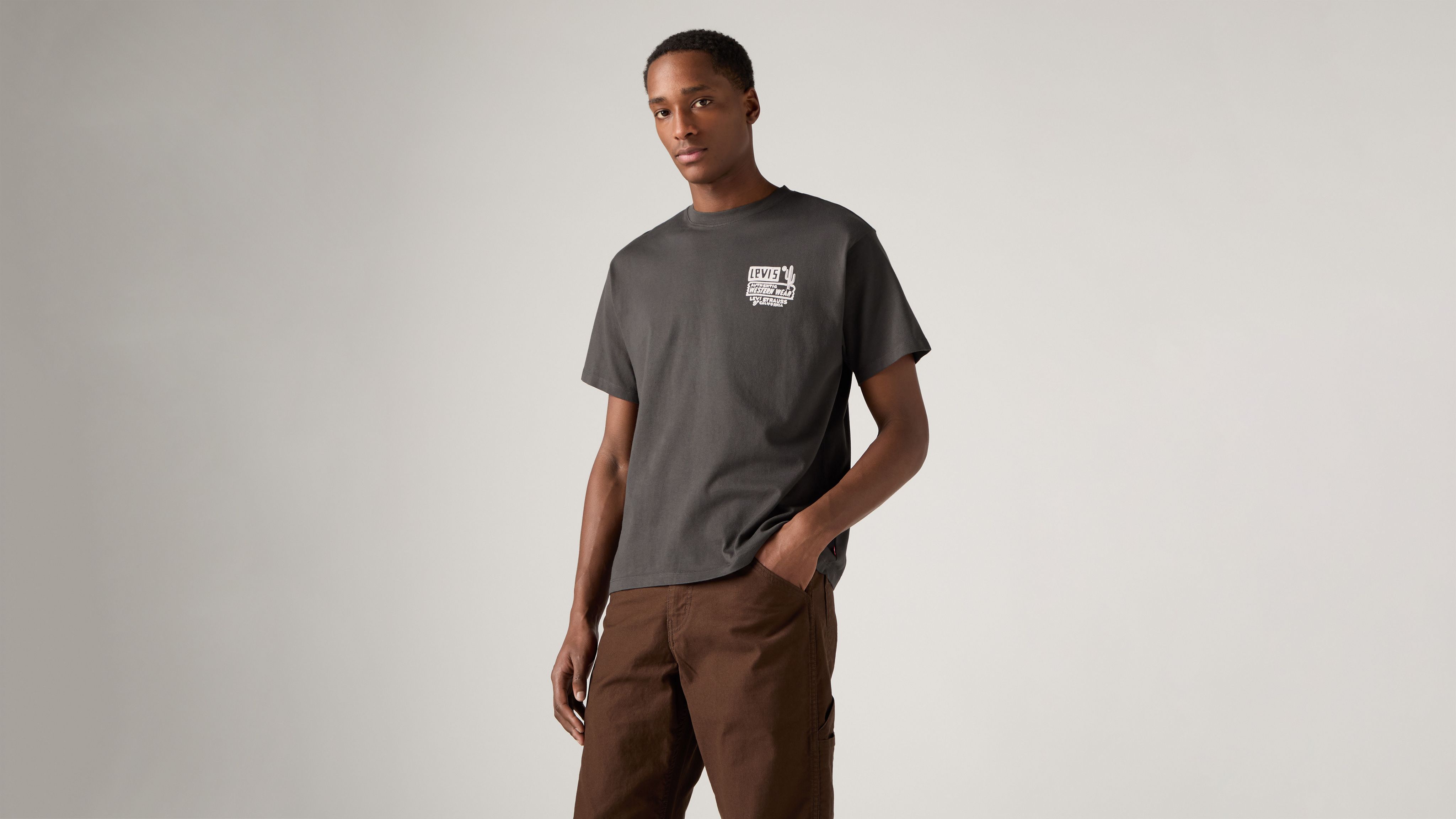 Graphic Vintage Fit Tee - Black | Levi's® GB