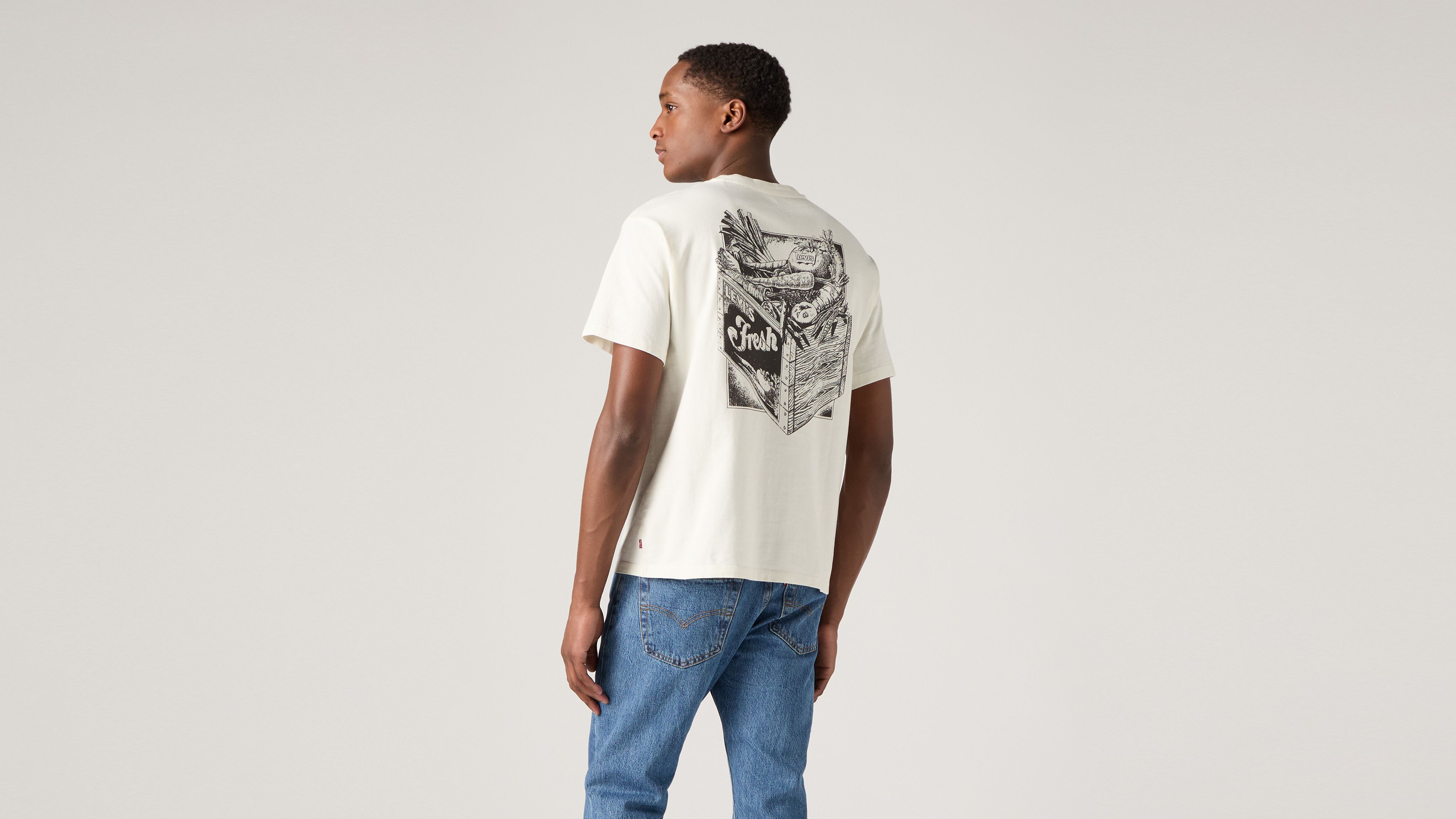Vintage Fit Graphic Tee - Neutralny | Levi's® PL