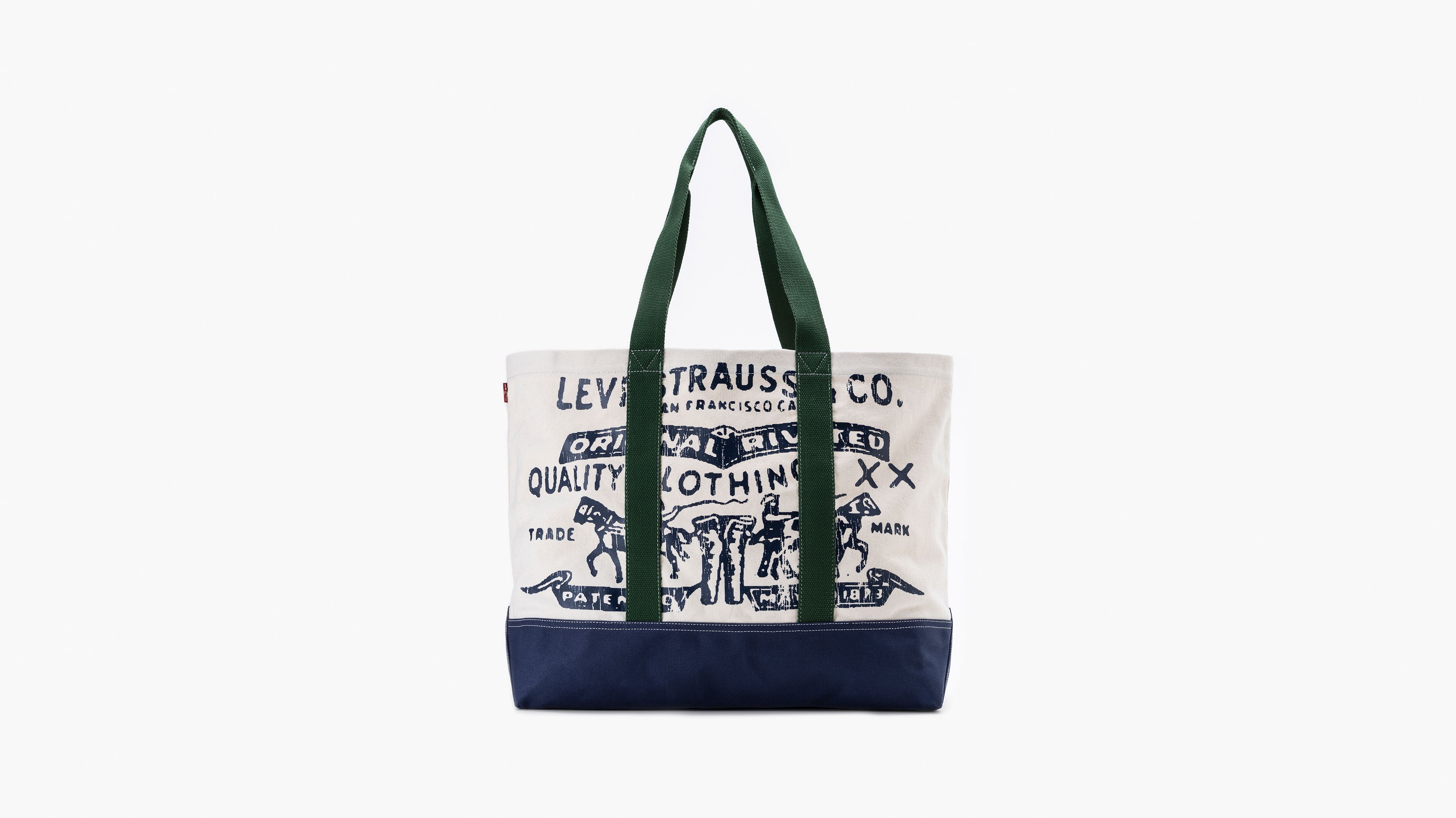 Two Horse Xl Tote Bag - White | Levi's® GB