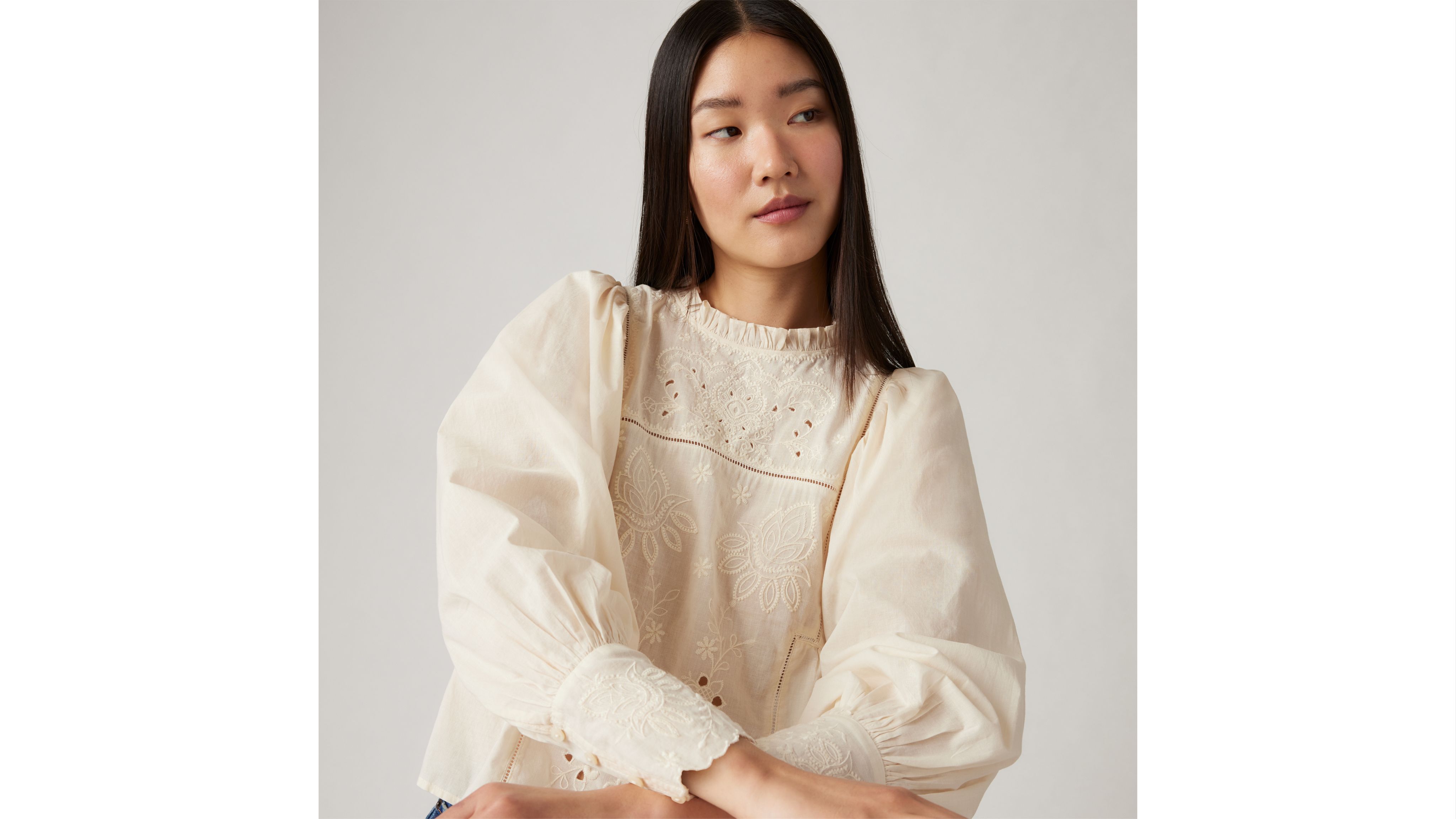 Xandra Blouse - White | Levi's® US