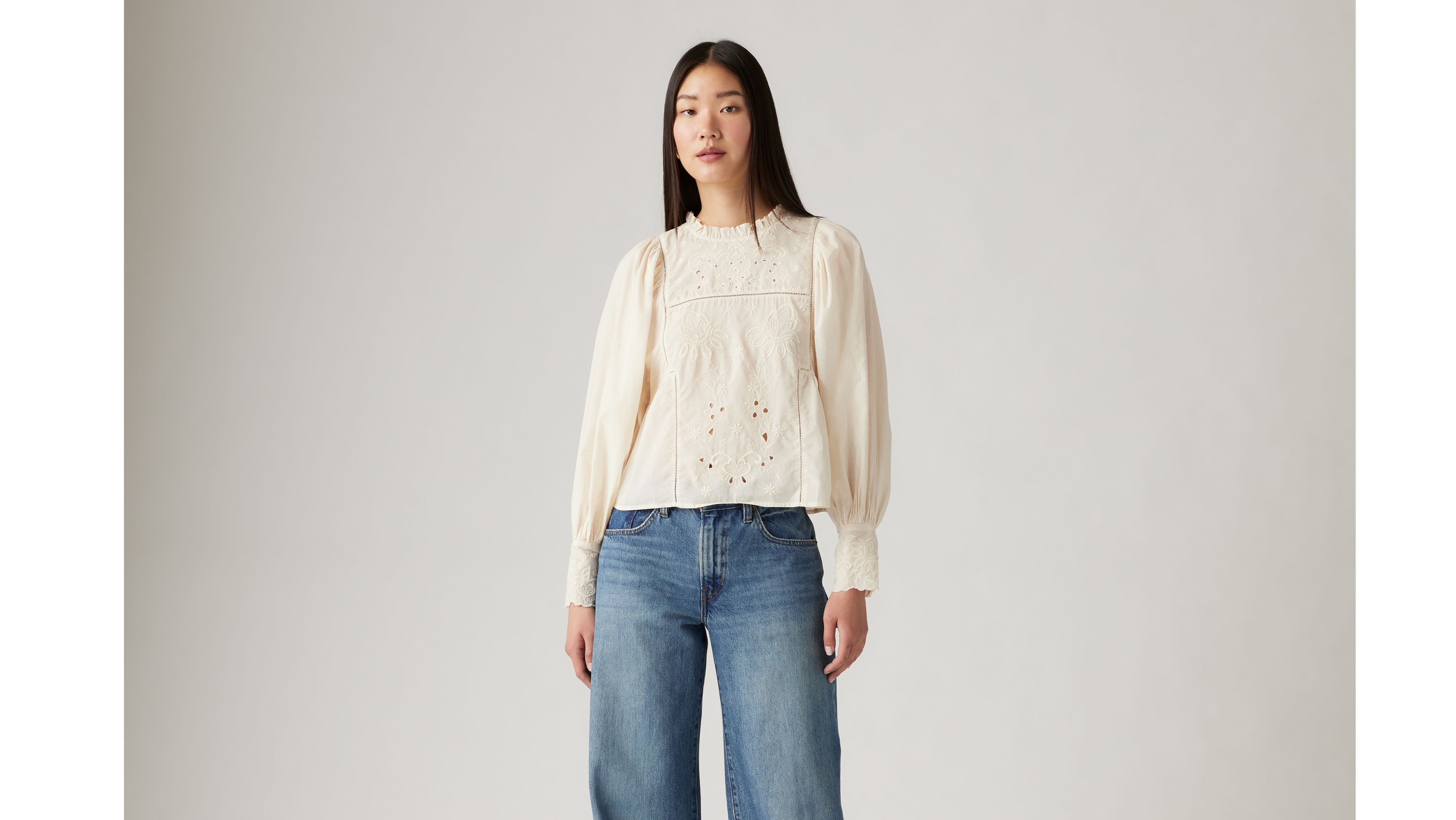 Xandra Blouse - White | Levi's® US