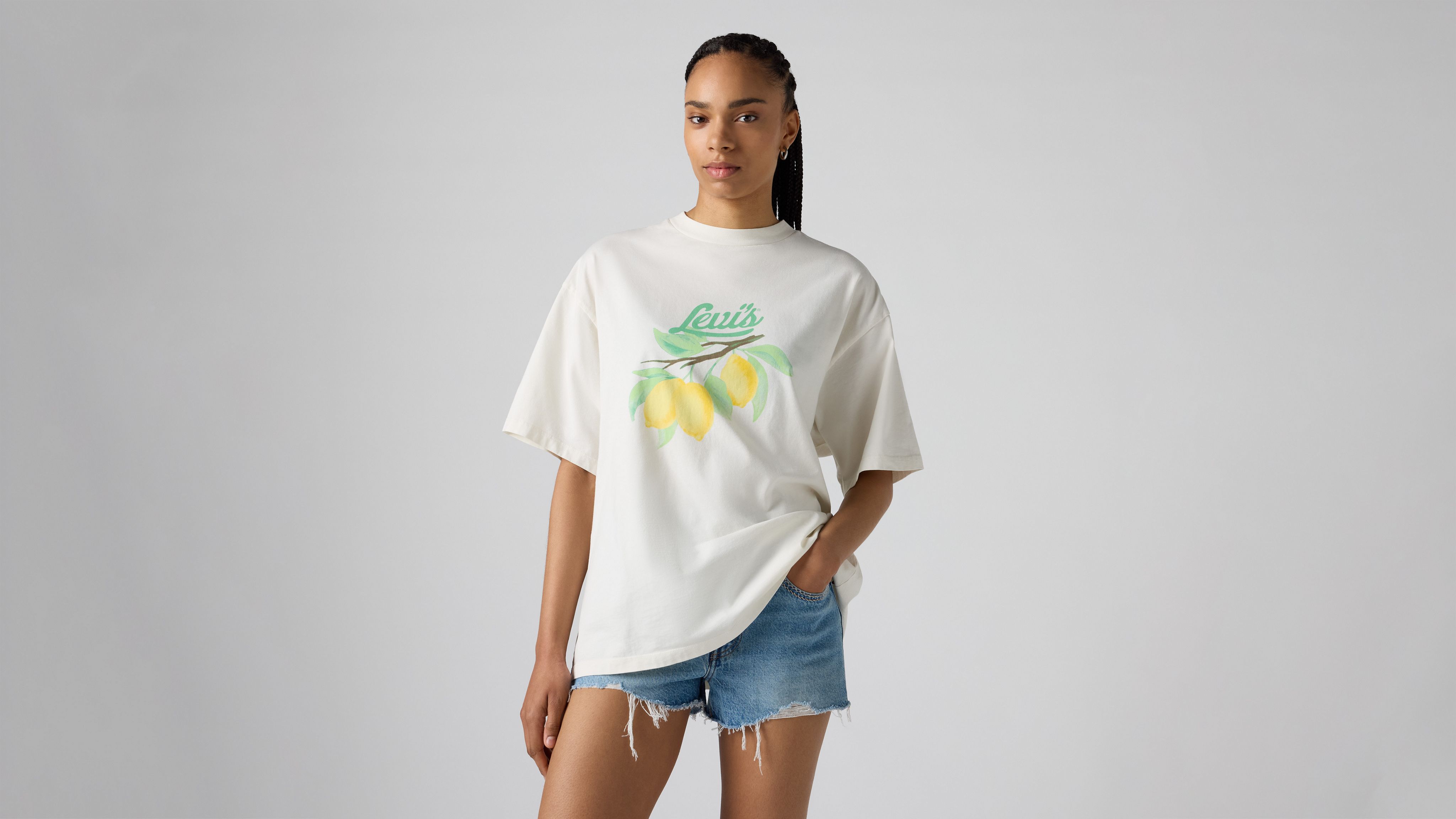 Graphic Short Stack Tee - White | Levi's® GB