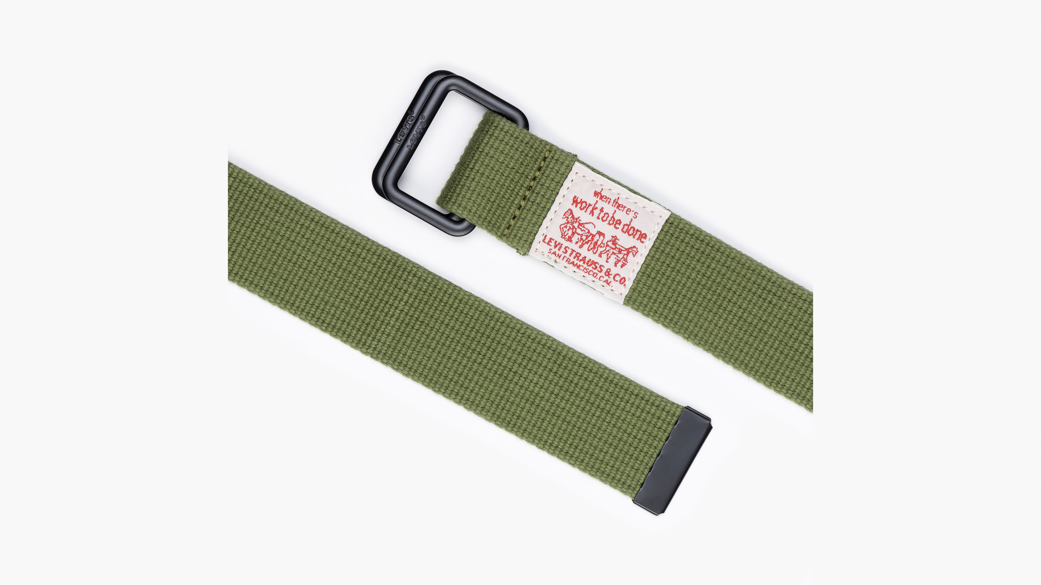Ribbed Belt - Green | Levi's® US