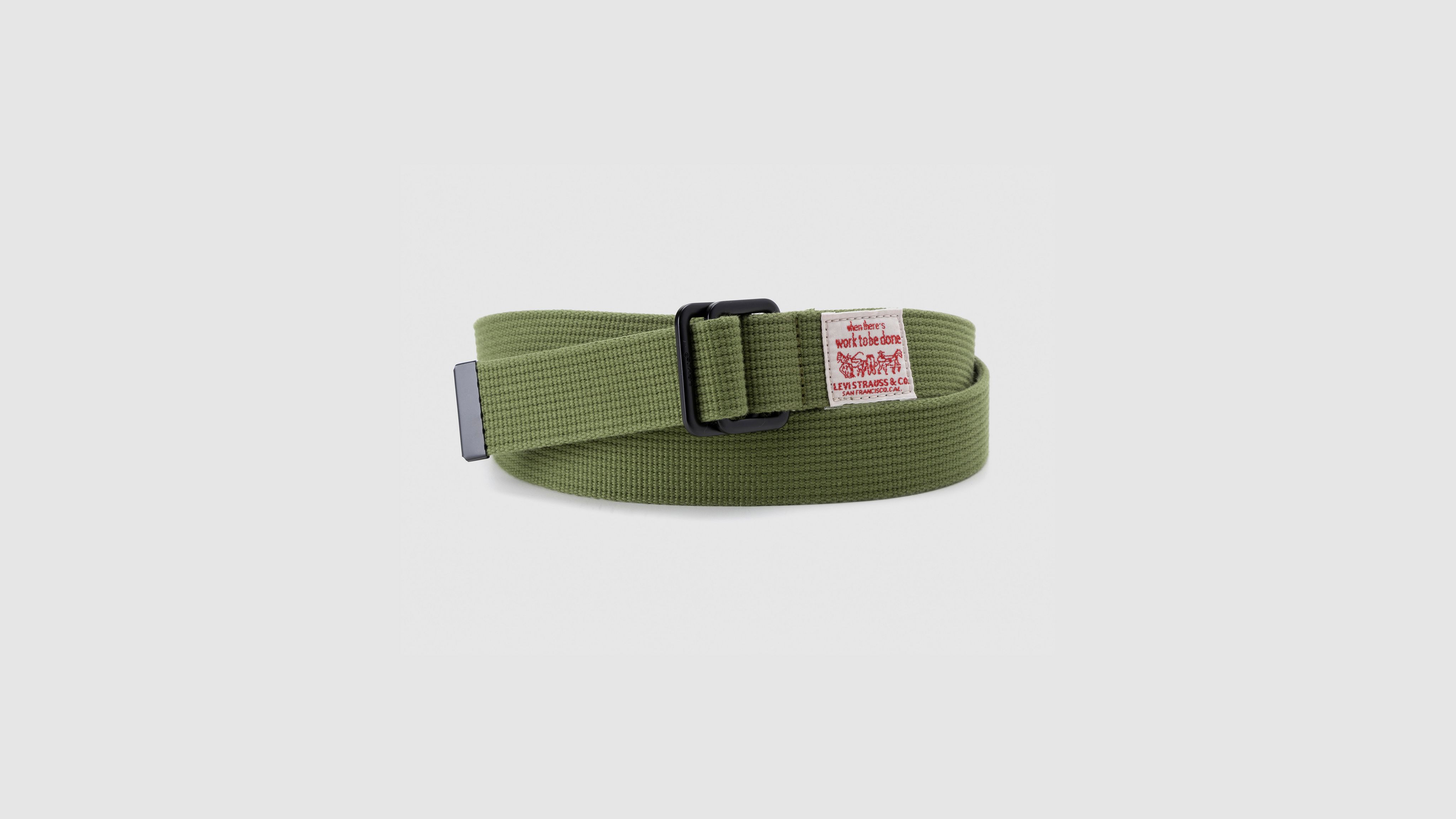 Ribbed Belt - Green | Levi's® US