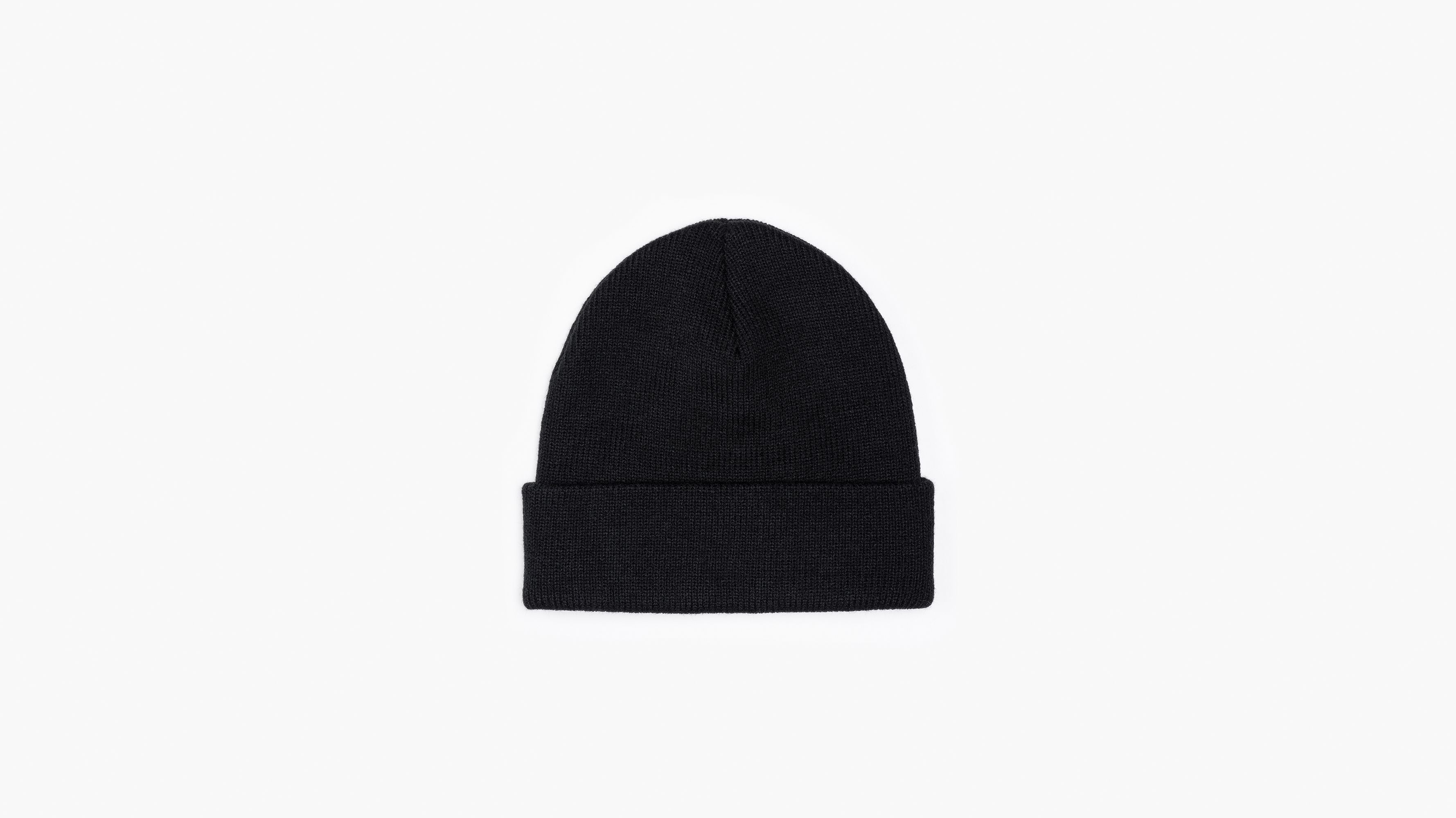 Cuffed Batwing Beanie - Black | Levi's® IT