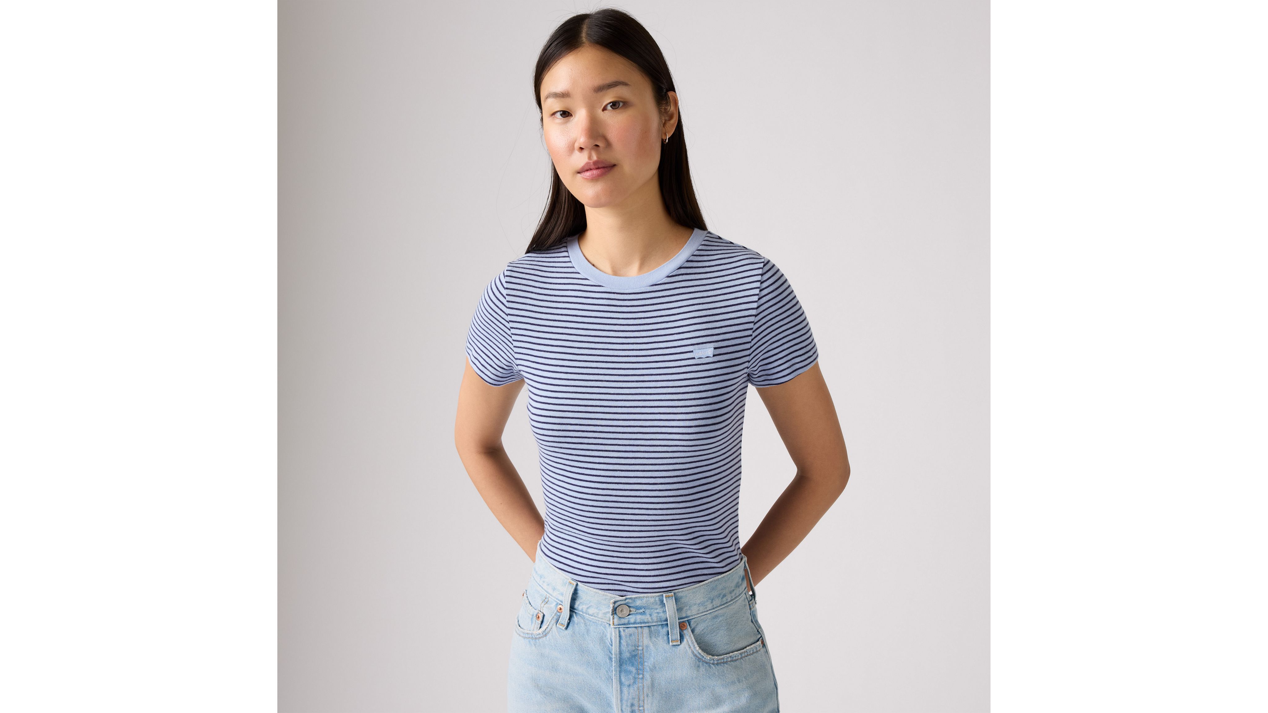 Essential Housemark Tee - Blue | Levi's® HR