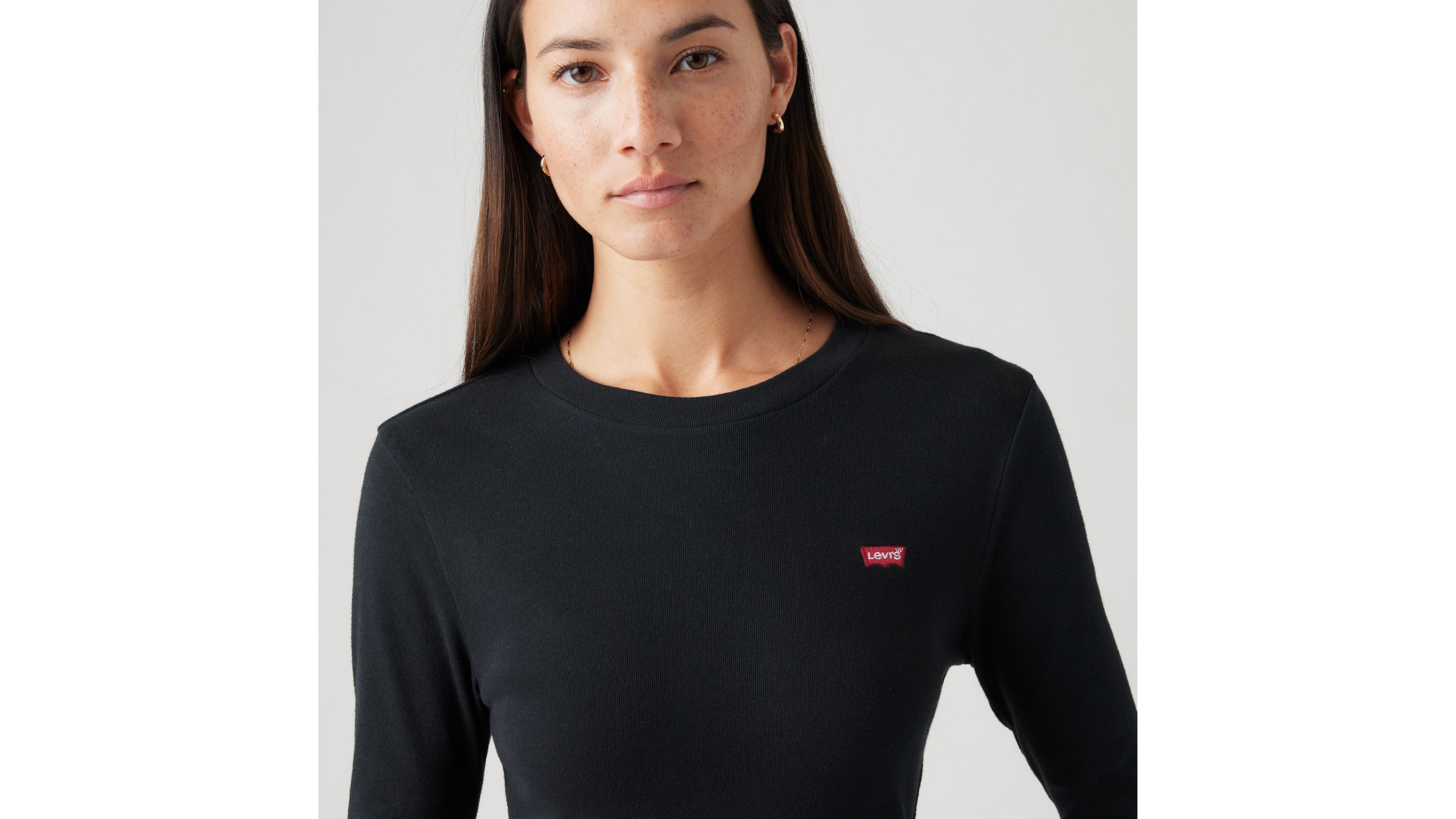 T-shirt Manche Longue Housemark Essential - Noir | Levi's® FR