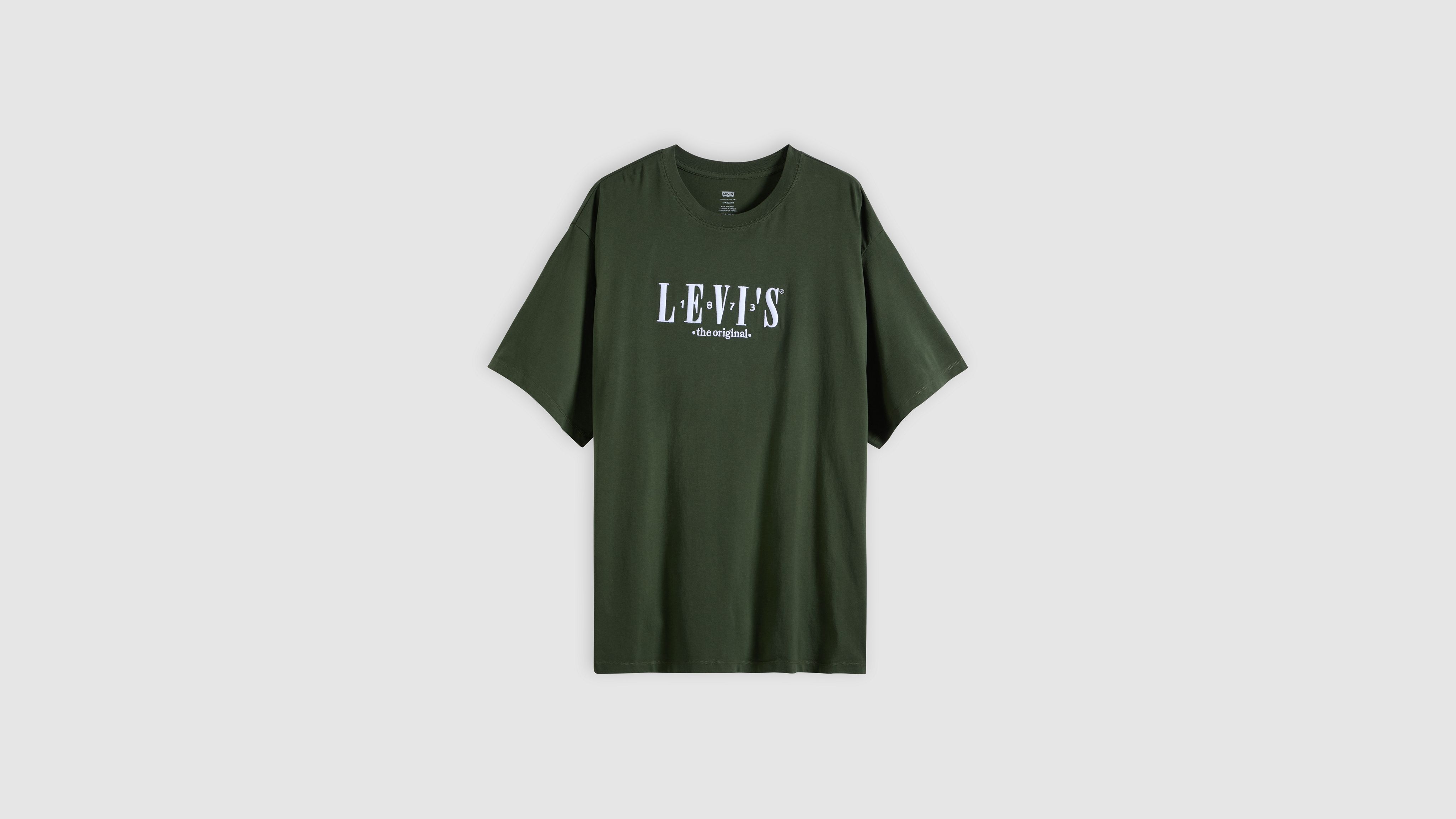 Graphic Crewneck Tee (big & Tall) - Green | Levi's® GB