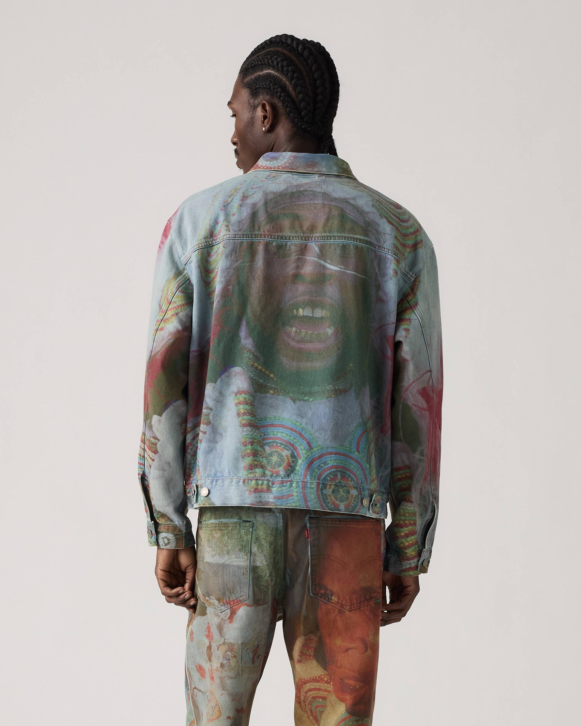 Levi's® X Denim Tears Photo Trucker Jacket - Multi-color Levi's® X Denim Tears Photo Trucker Jacket - Multi-color
