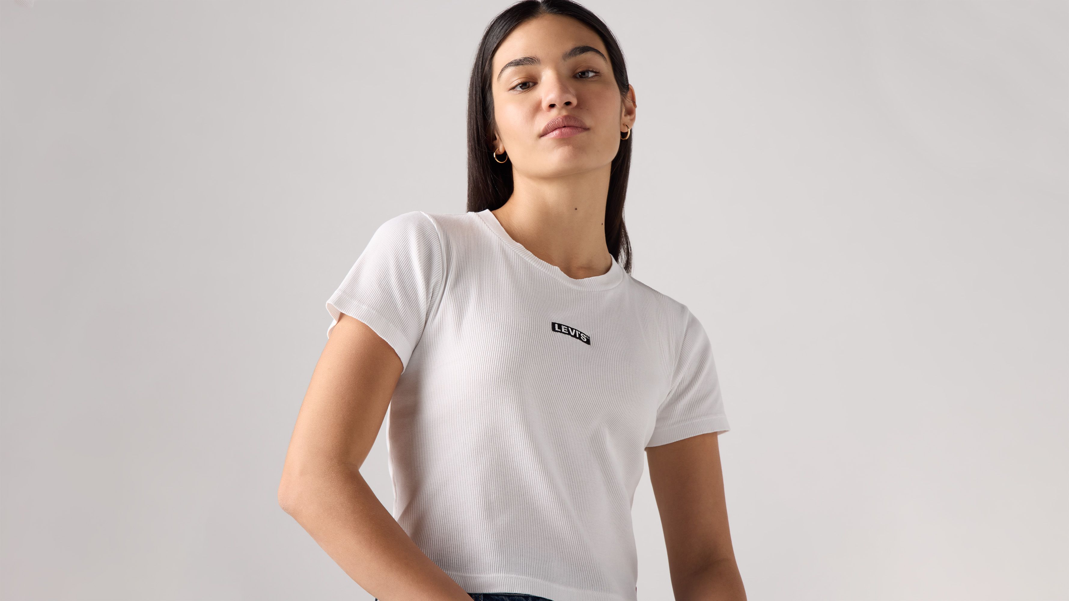 Essential Sporty Tee - White | Levi's® BG