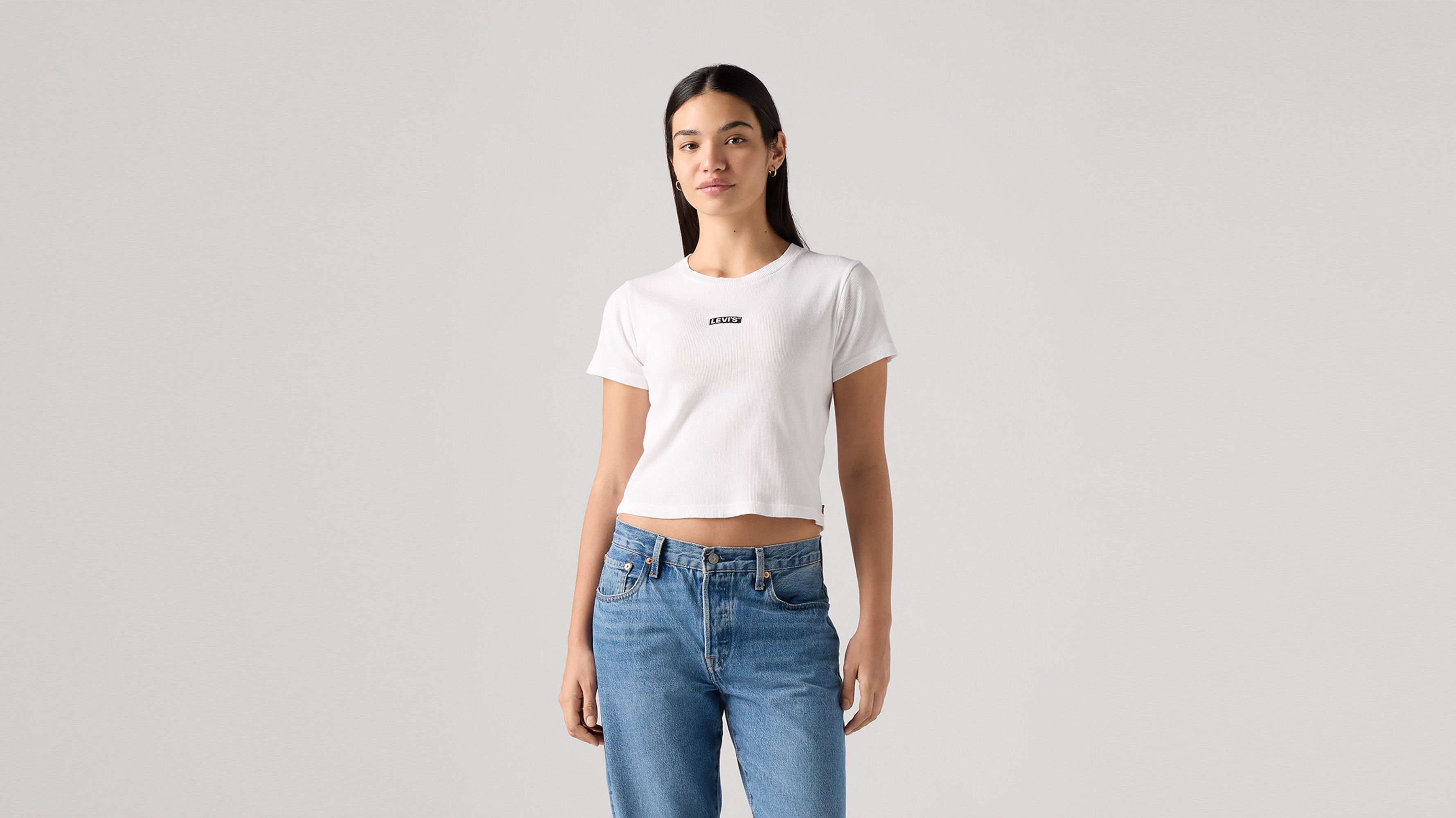 Essential Sporty Tee - White | Levi's® XK
