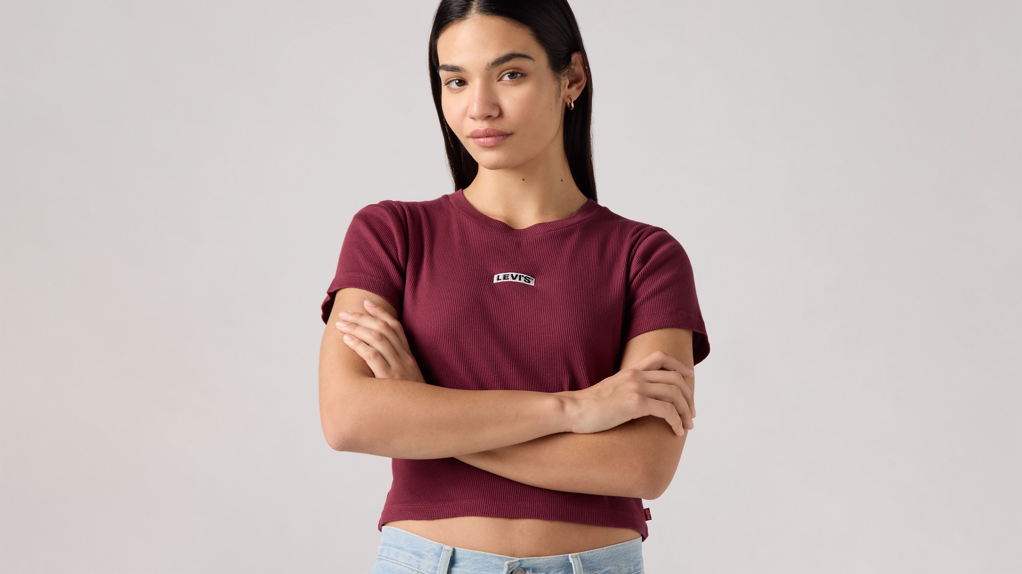 Essential Sporty Tee - Red | Levi's® RO