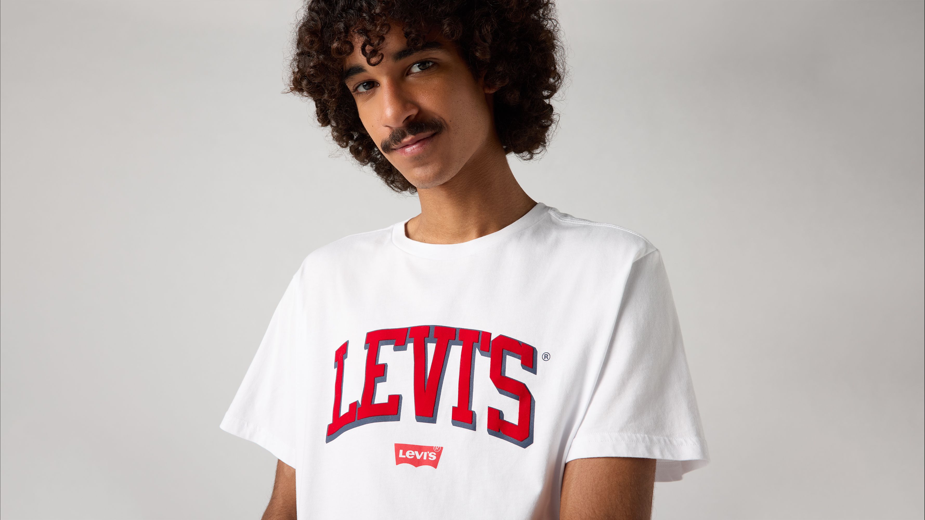 Relaxed Baby Tab Tee - White | Levi's® NO