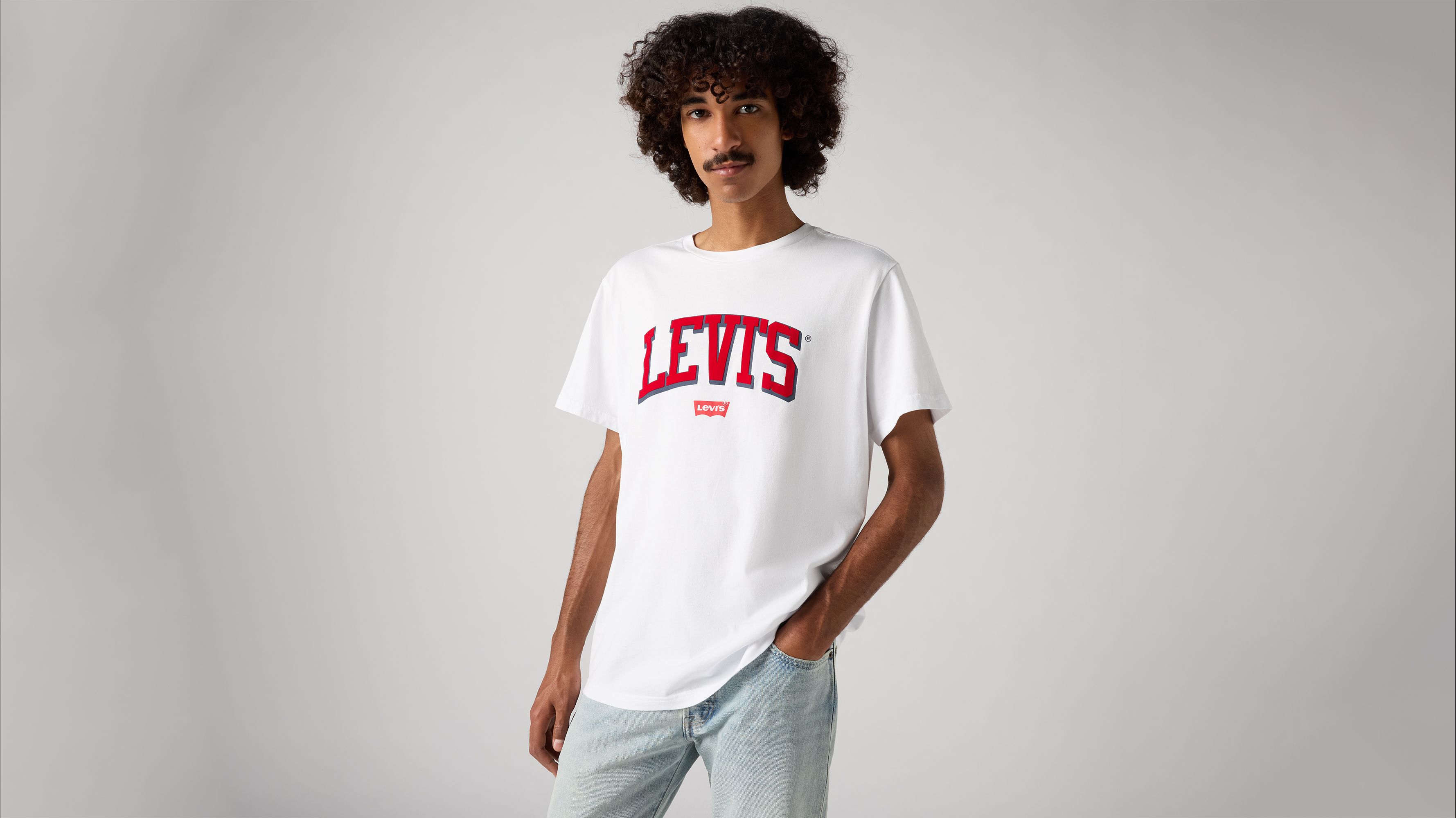Relaxed Baby Tab Tee - White | Levi's® GB