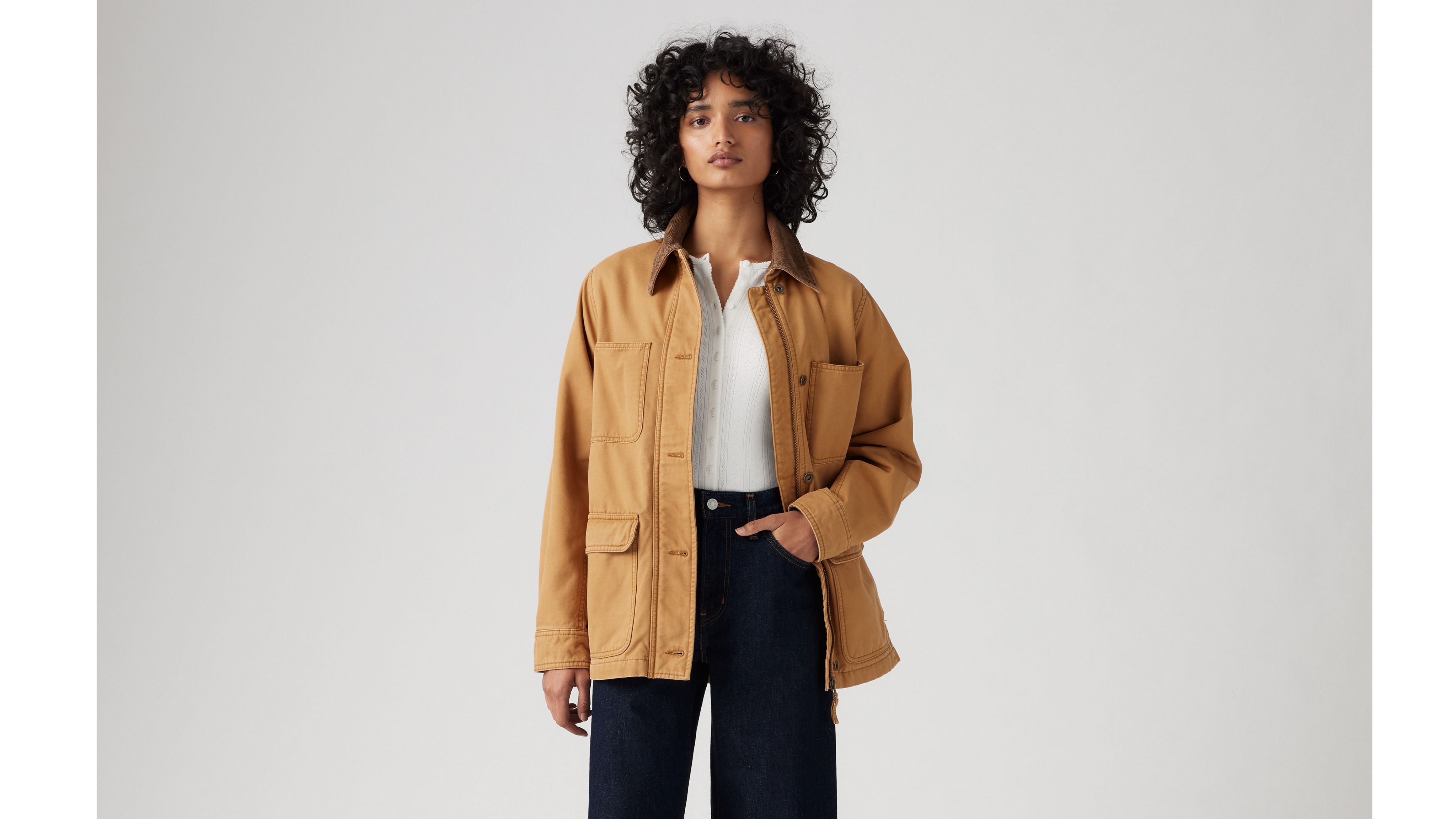 Bree Barn Jacket - White | Levi's® US