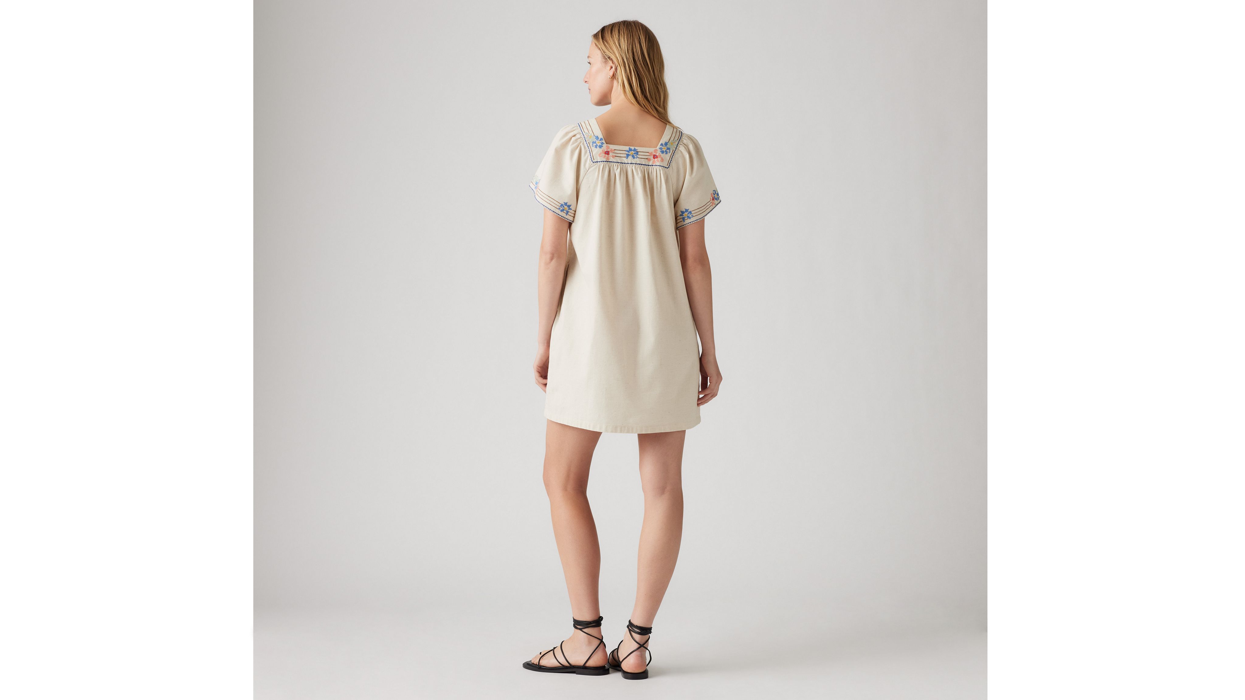 Ambre Babydoll Dress - Beige | Levi's® GB