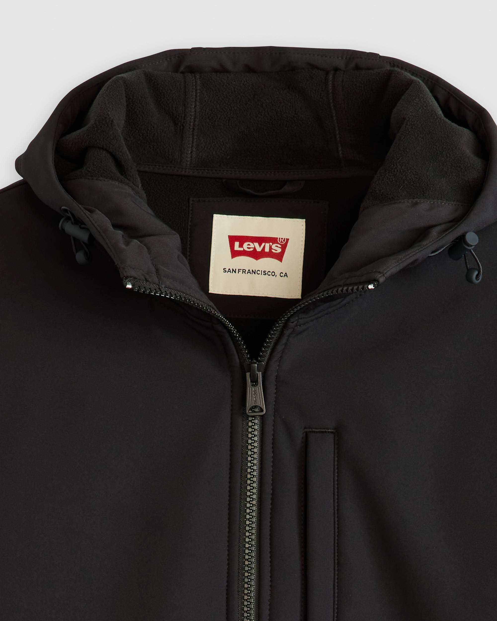 Salida Soft Shell Hoodie Jacket - Black | Levi's® US Salida Soft Shell Hoodie Jacket - Black | Levi's® US