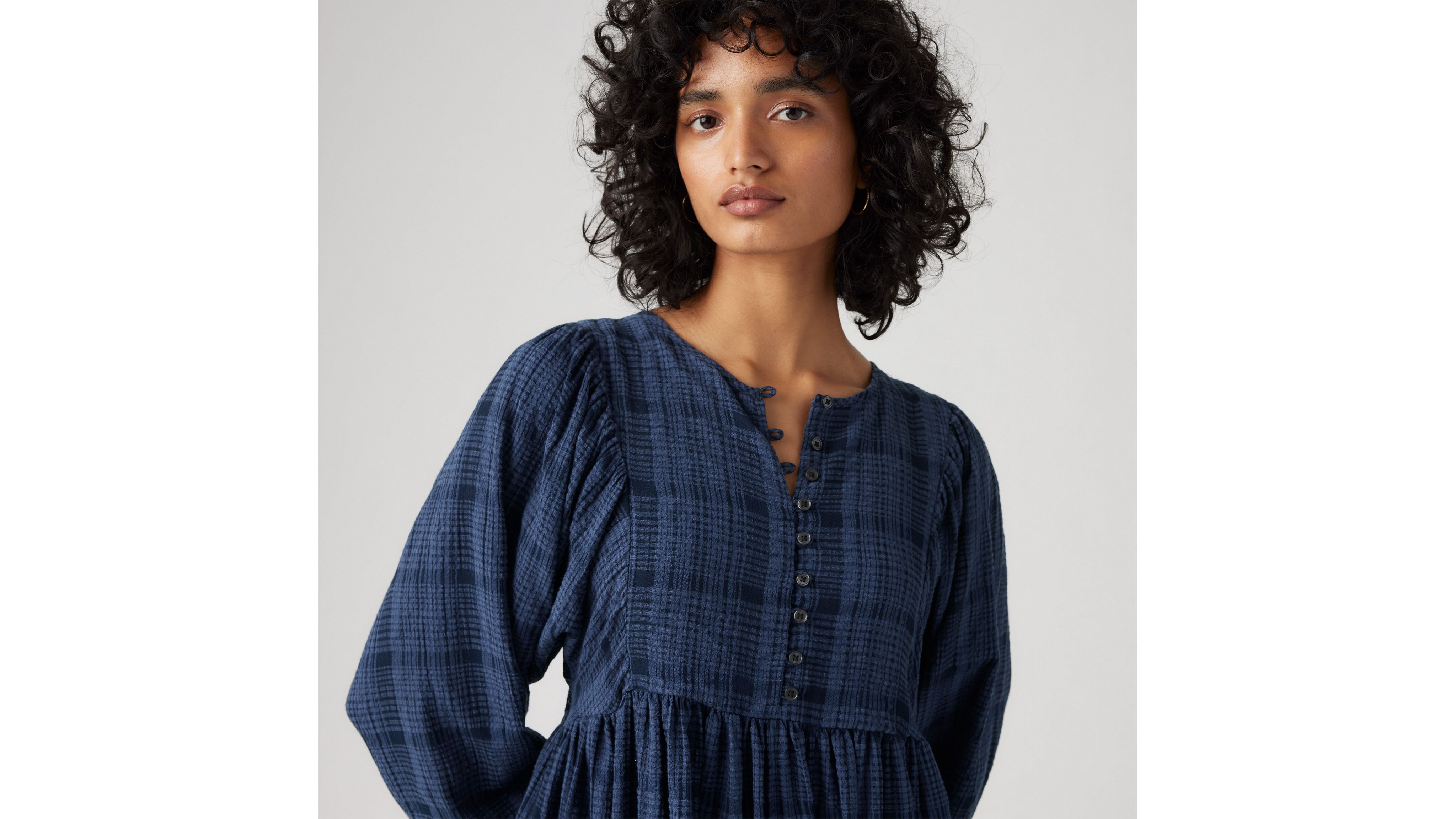 Marla Airy Maxi Dress - Blue | Levi's® NO