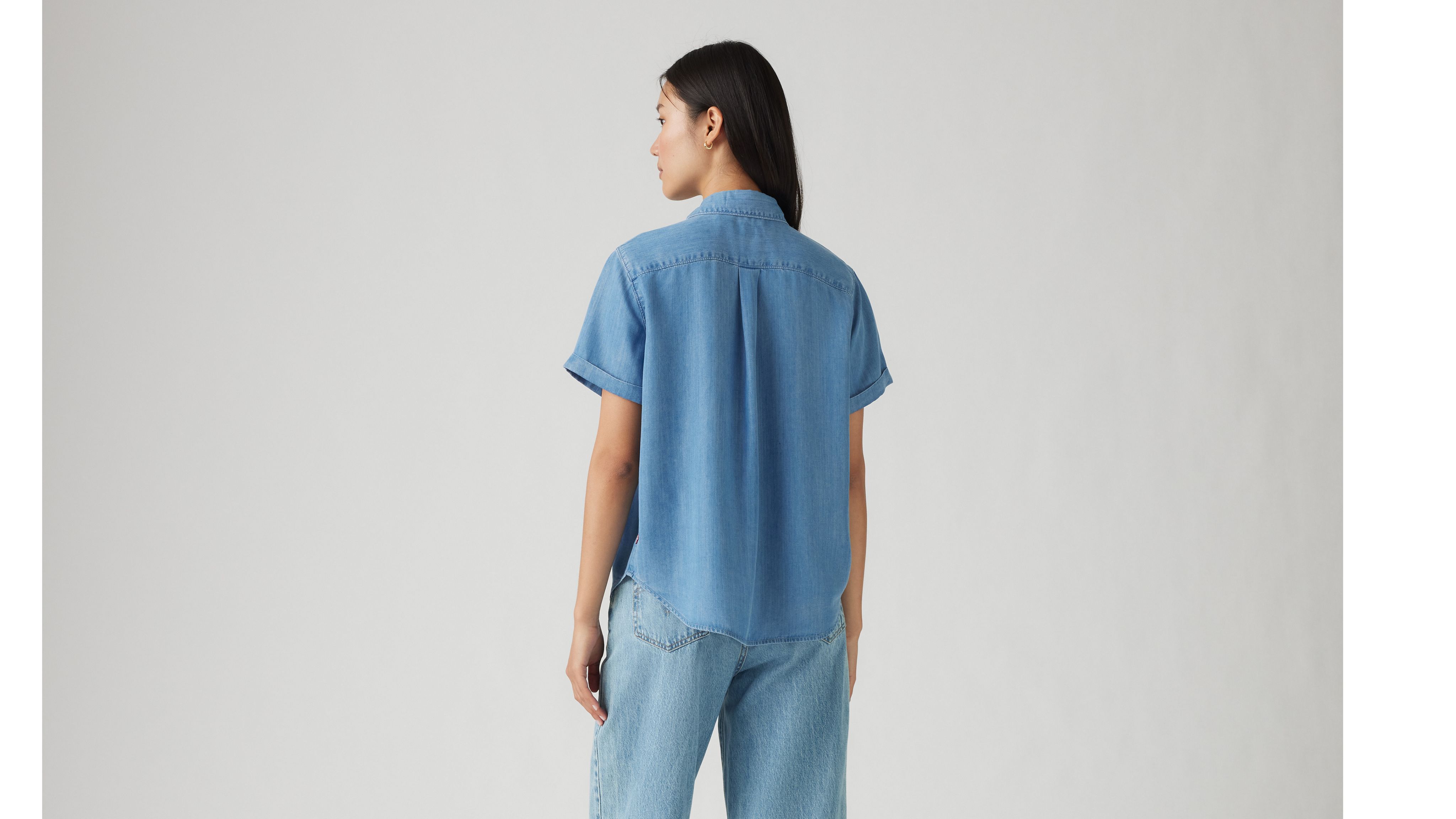 Darlene Kurzarm-shirt - Blau | Levi's® AT