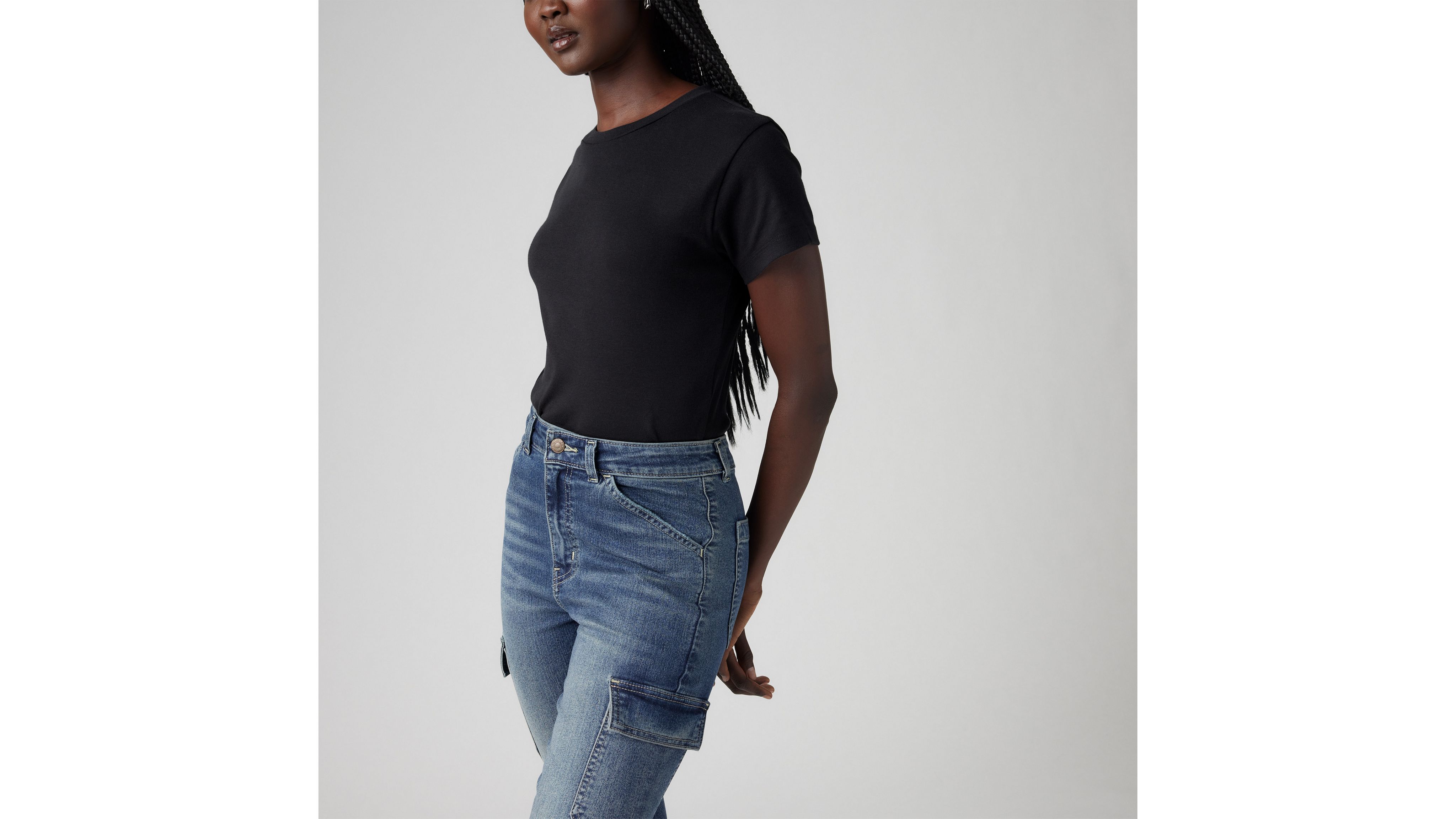 721 High Rise Skinny Cargo Women's Jeans - Dark Wash | Levi's® US