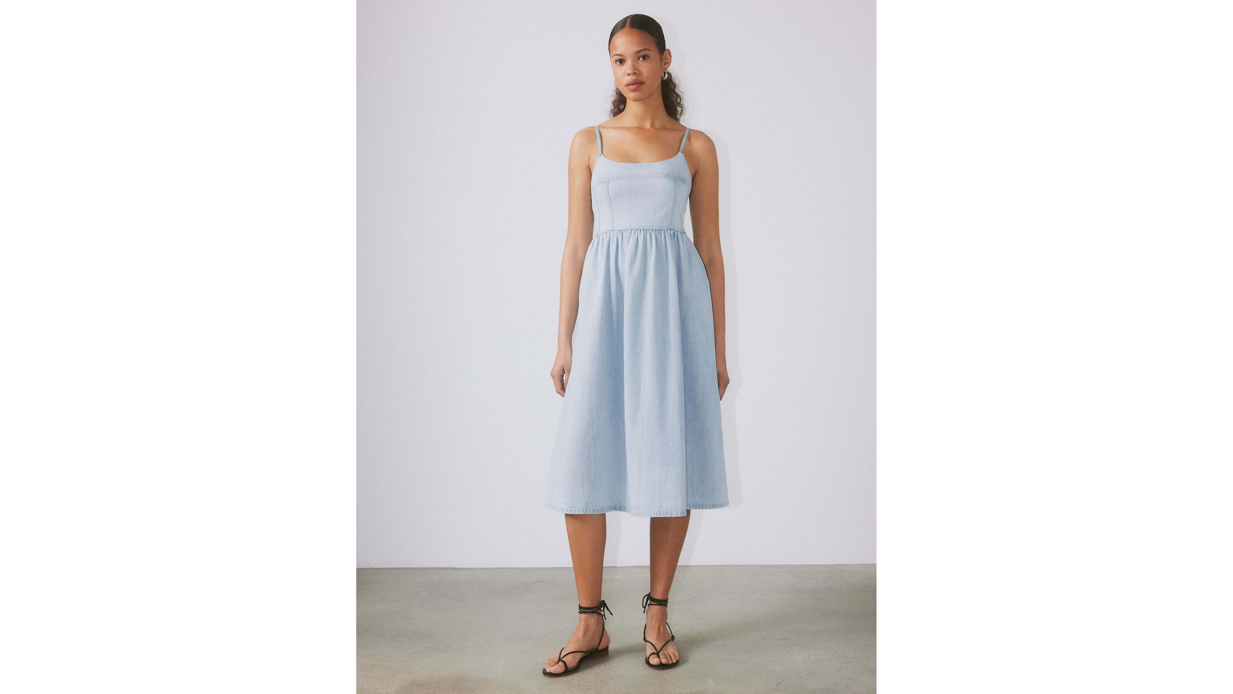 Alessie Bustier Dress - Medium Wash | Levi's® US