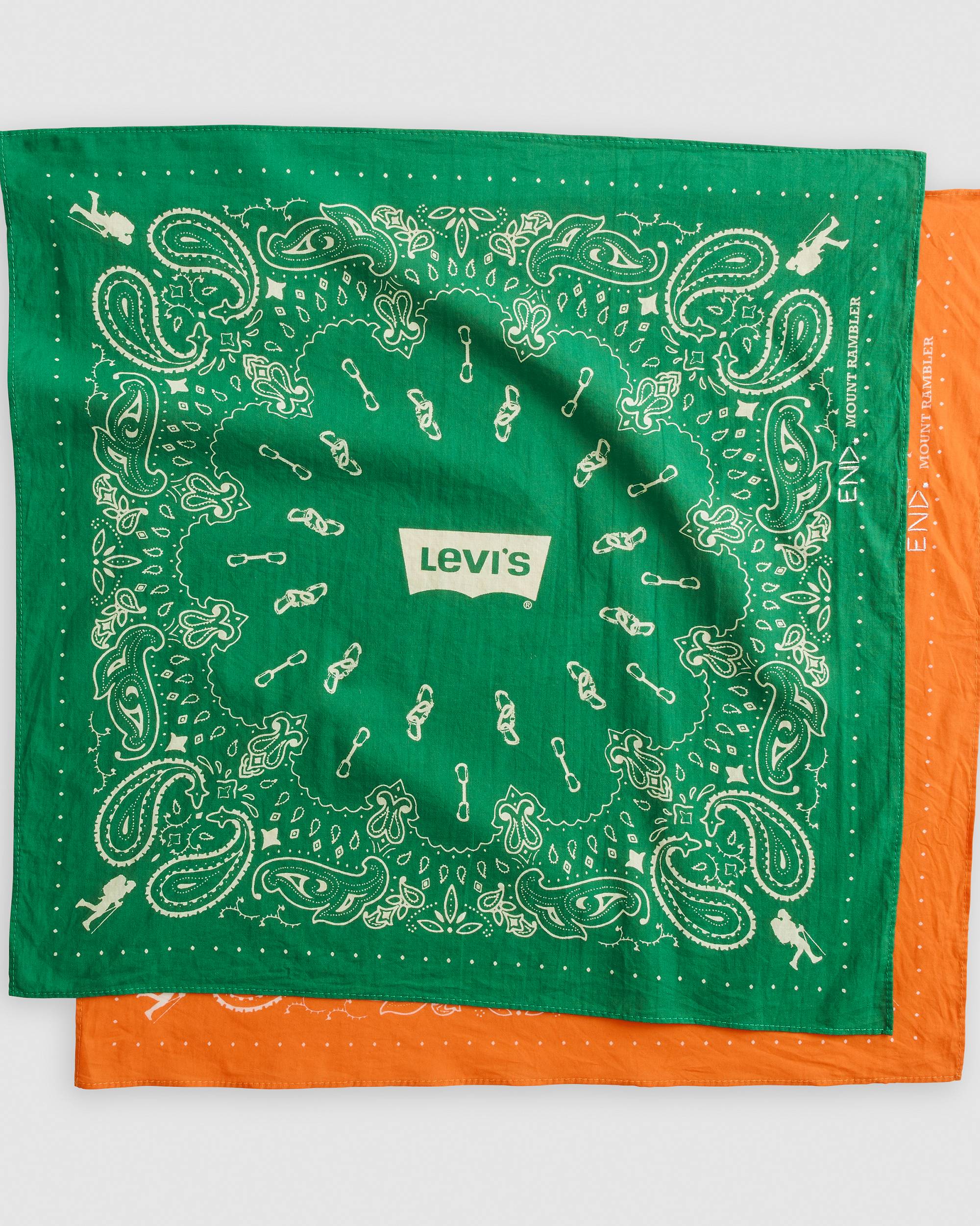 Bandana Levi's® X End. (dwupak) - Wielobarwne | Levi's® PL Bandana Levi's® X End. (dwupak) - Wielobarwne | Levi's® PL