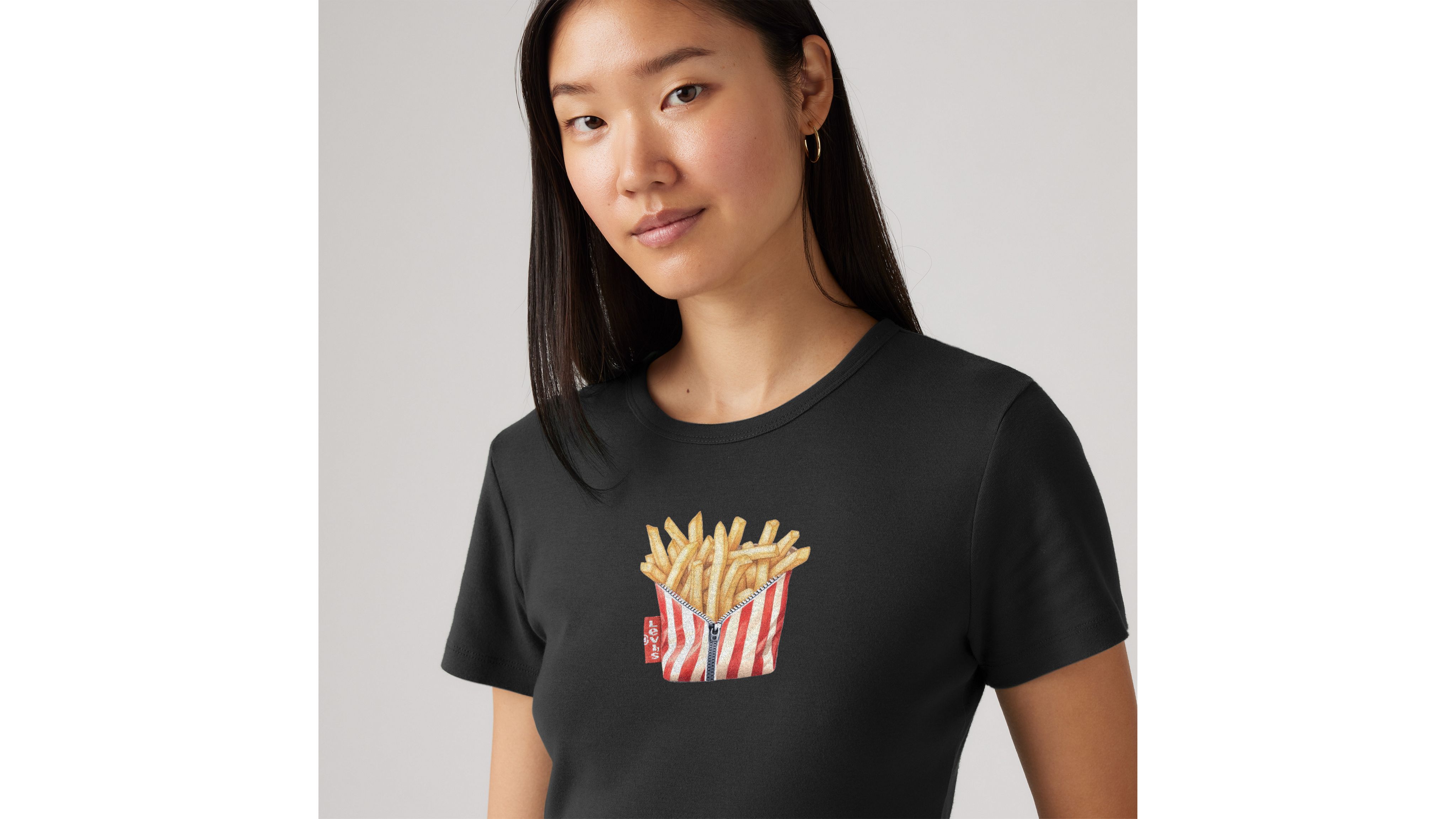 Graphic Rickie Tee - Black | Levi's® FI