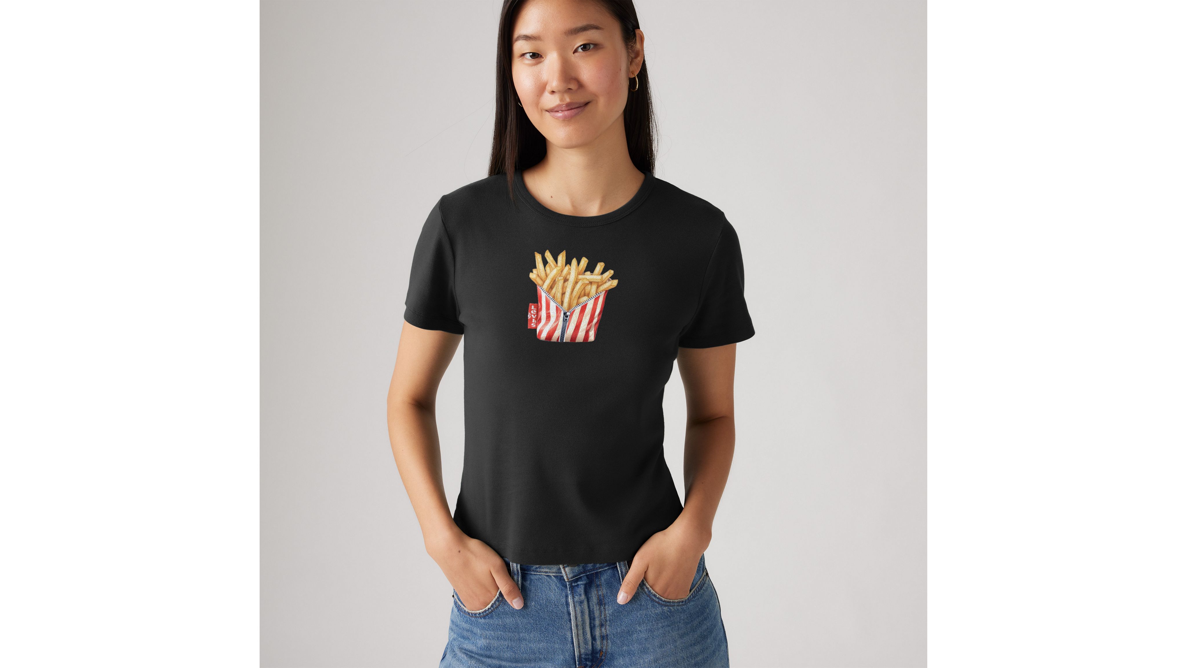 Graphic Rickie Tee - Sort | Levi's® DK