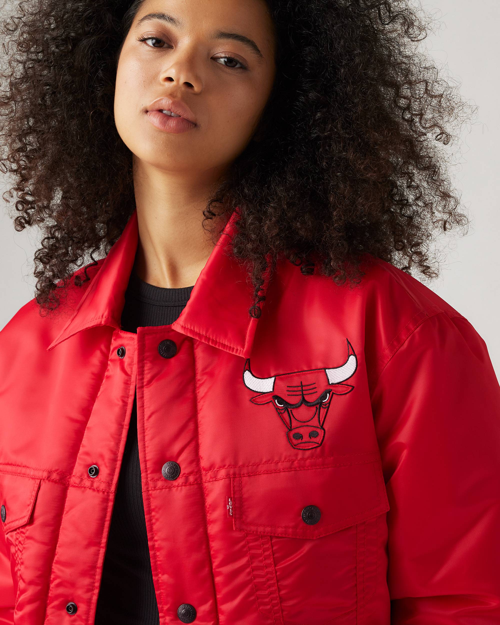 Levi's® X Starter Bulls Jacket - Red | Levi's® US Levi's® X Starter Bulls Jacket - Red | Levi's® US