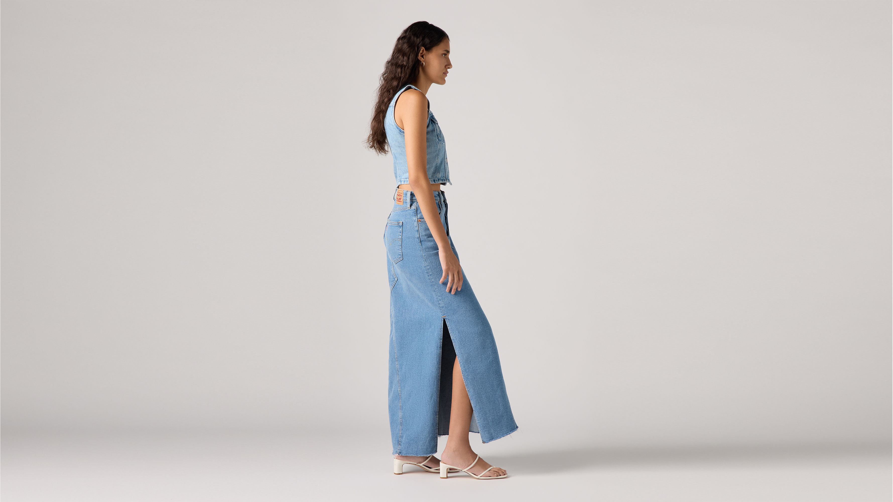 Long Skirt - Blue | Levi's® NO