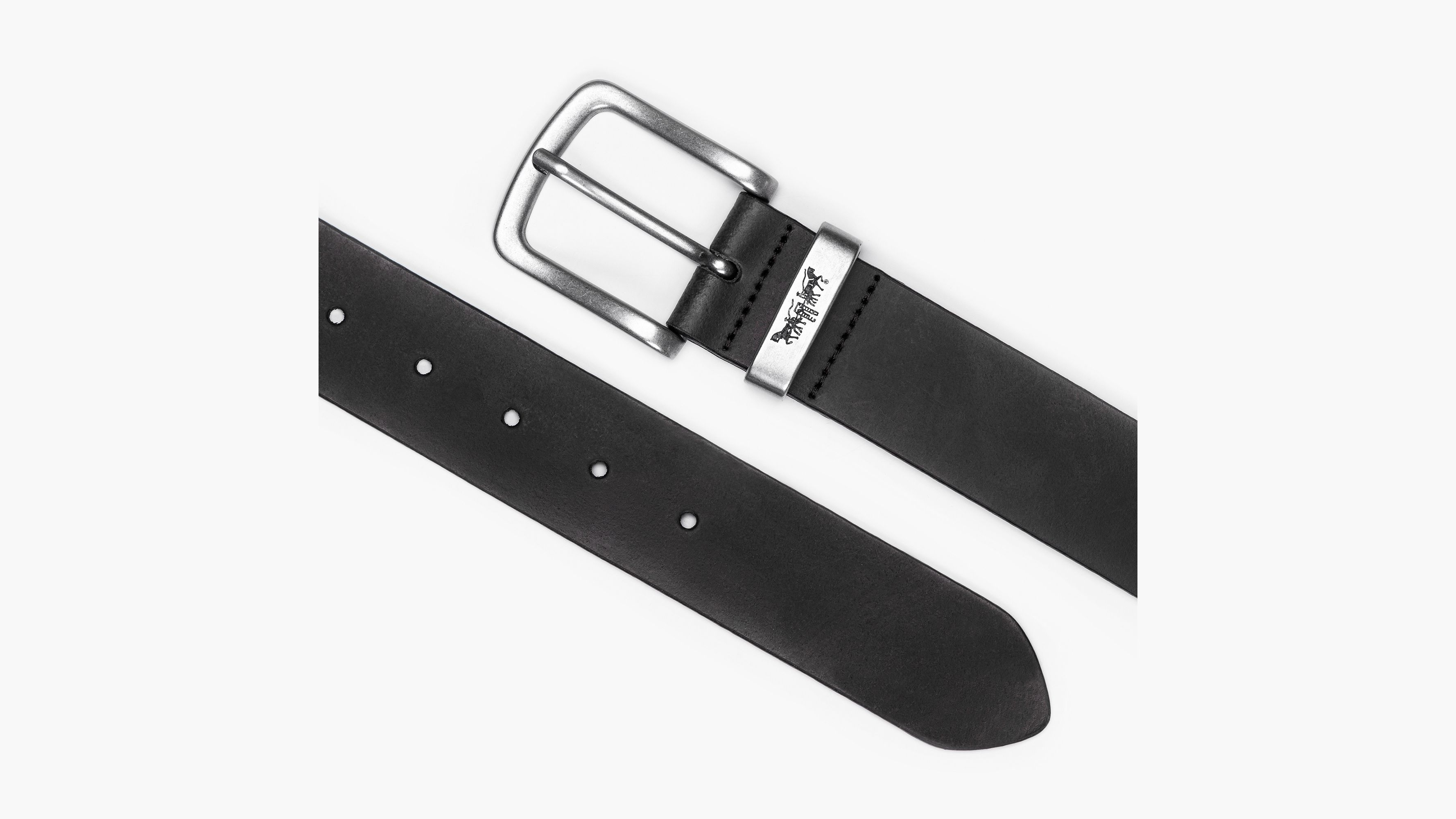 Metal Two Horse Keeper Belt - Black | Levi's® GB
