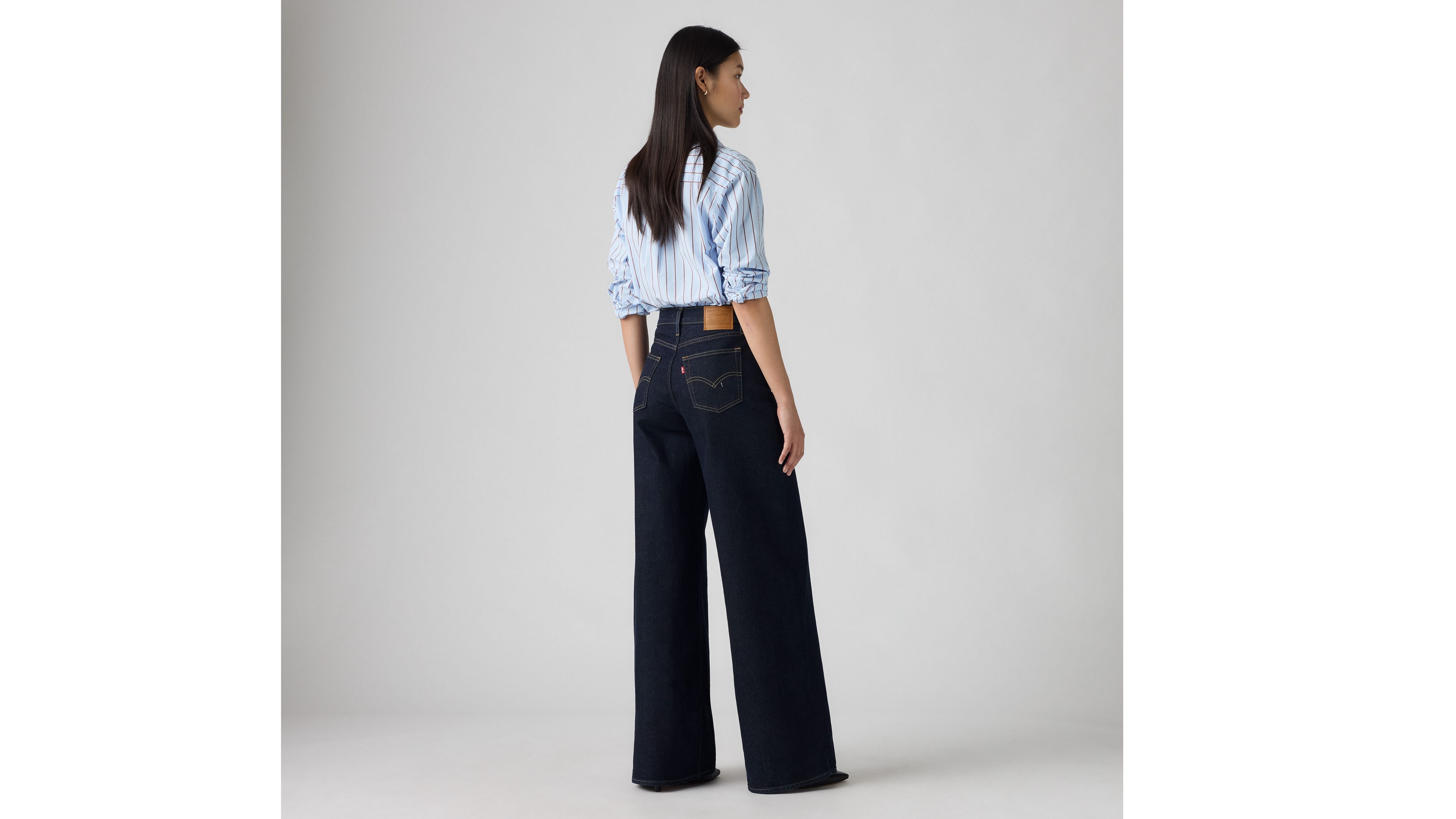728™ High Rise Wide Leg Jeans - Blau | Levi's® DE