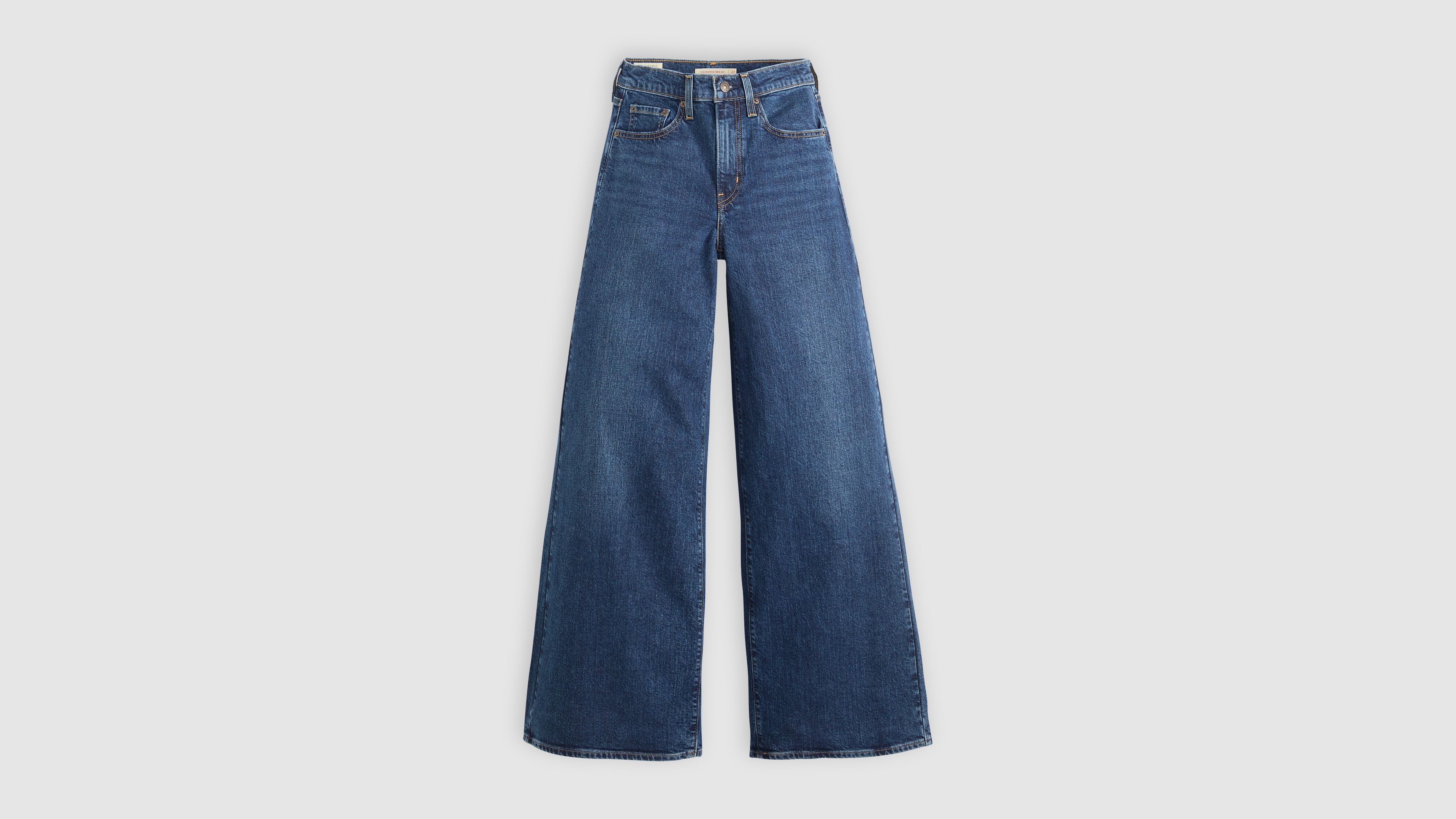 728™ High Rise Wide Leg Jeans - Blue | Levi's® GB