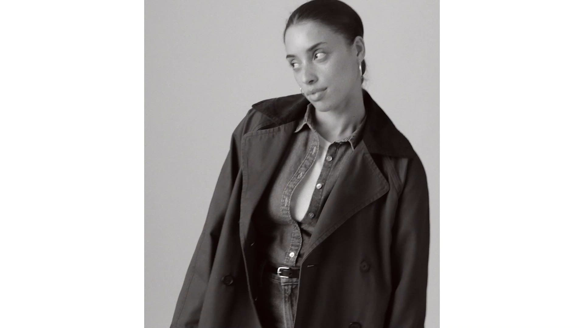 Bree Barn Trench Coat - Grey | Levi's® US