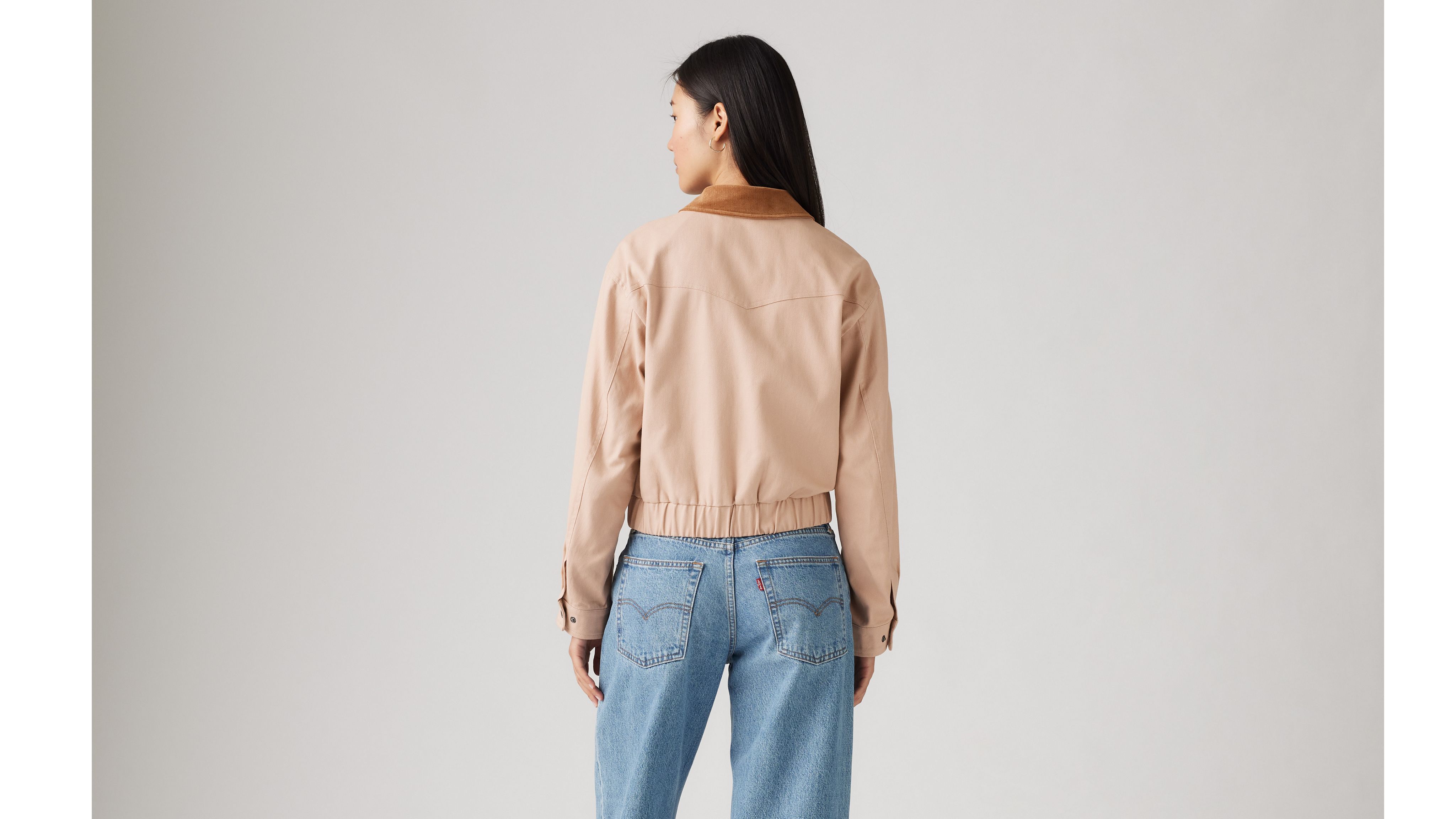 Laydown collar jacket - noir | Levi's® CA