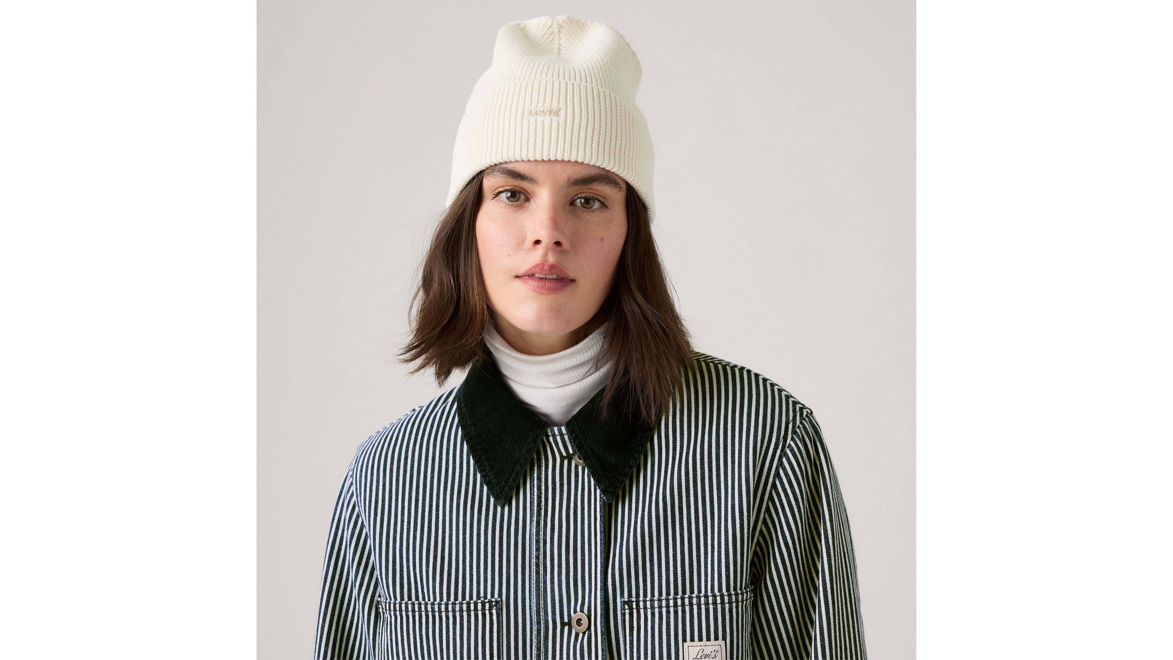 Essential Beanie - White | Levi's® DK