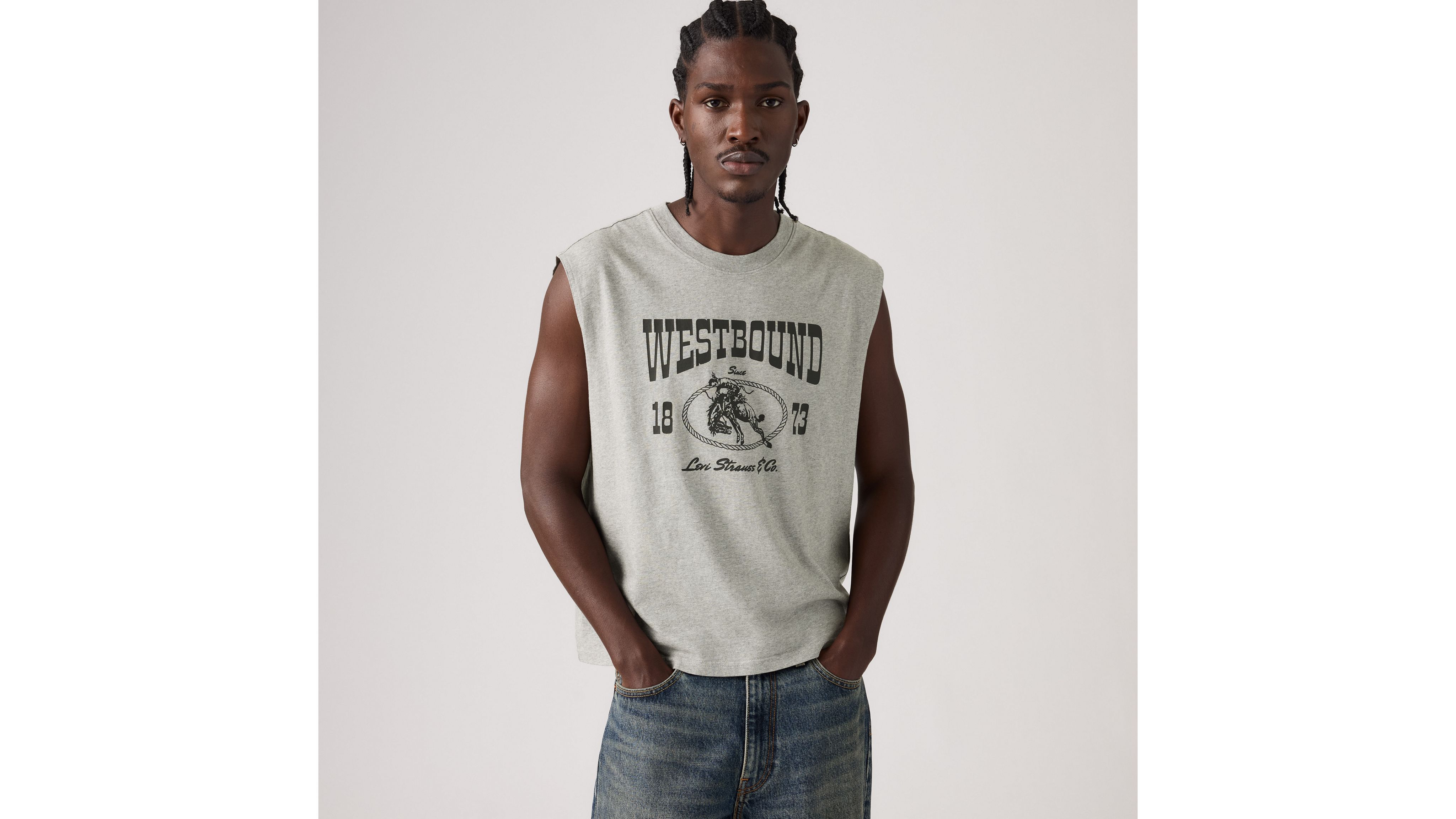 Knit Tank Top - Grey | Levi's® DE