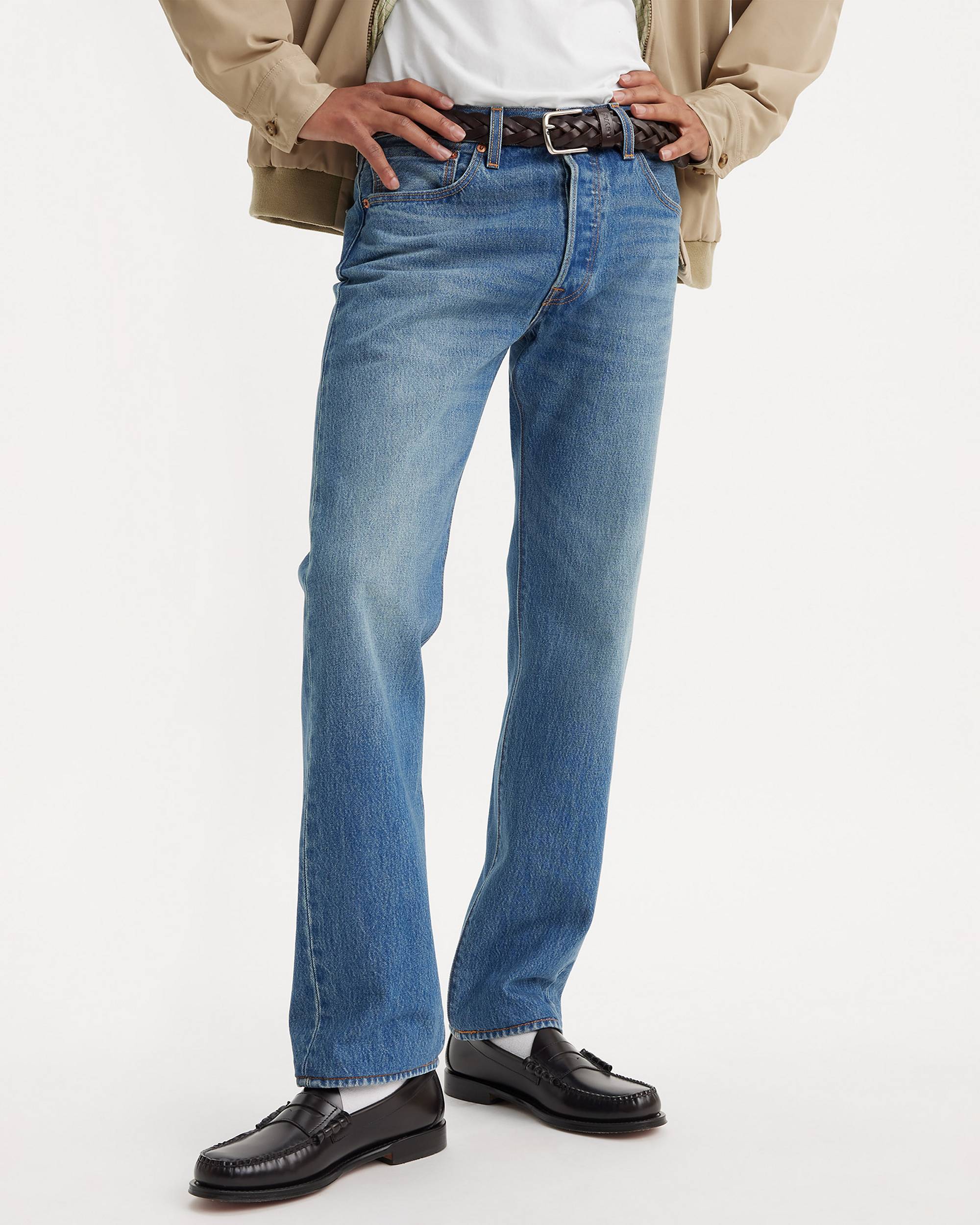 501® Original Fit Men's Jeans - Medium Wash | Levi's® US 501® Original Fit Men's Jeans - Medium Wash | Levi's® US