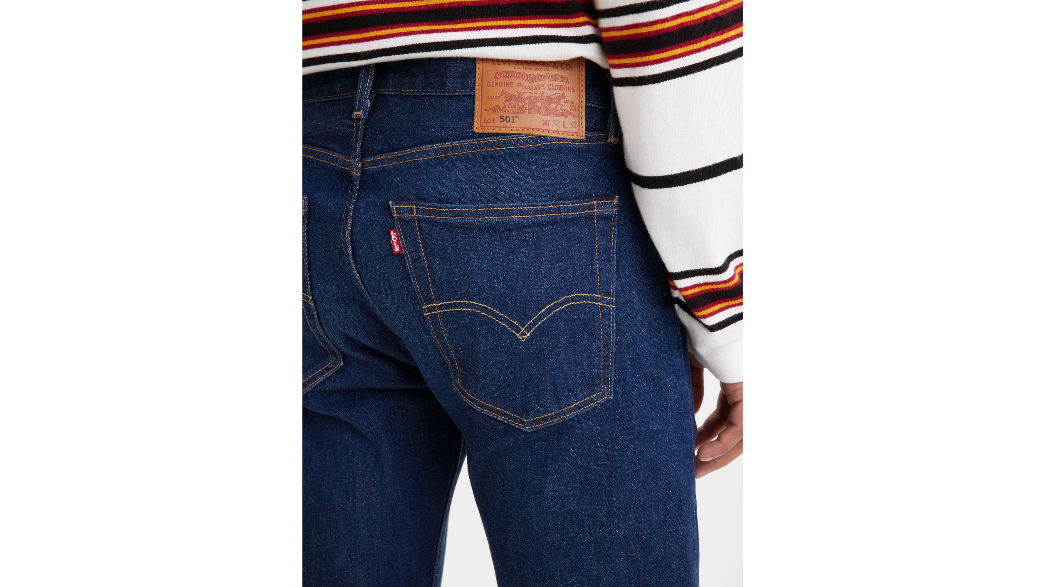 501® Original Fit Men's Jeans - Dark Wash | Levi's® US