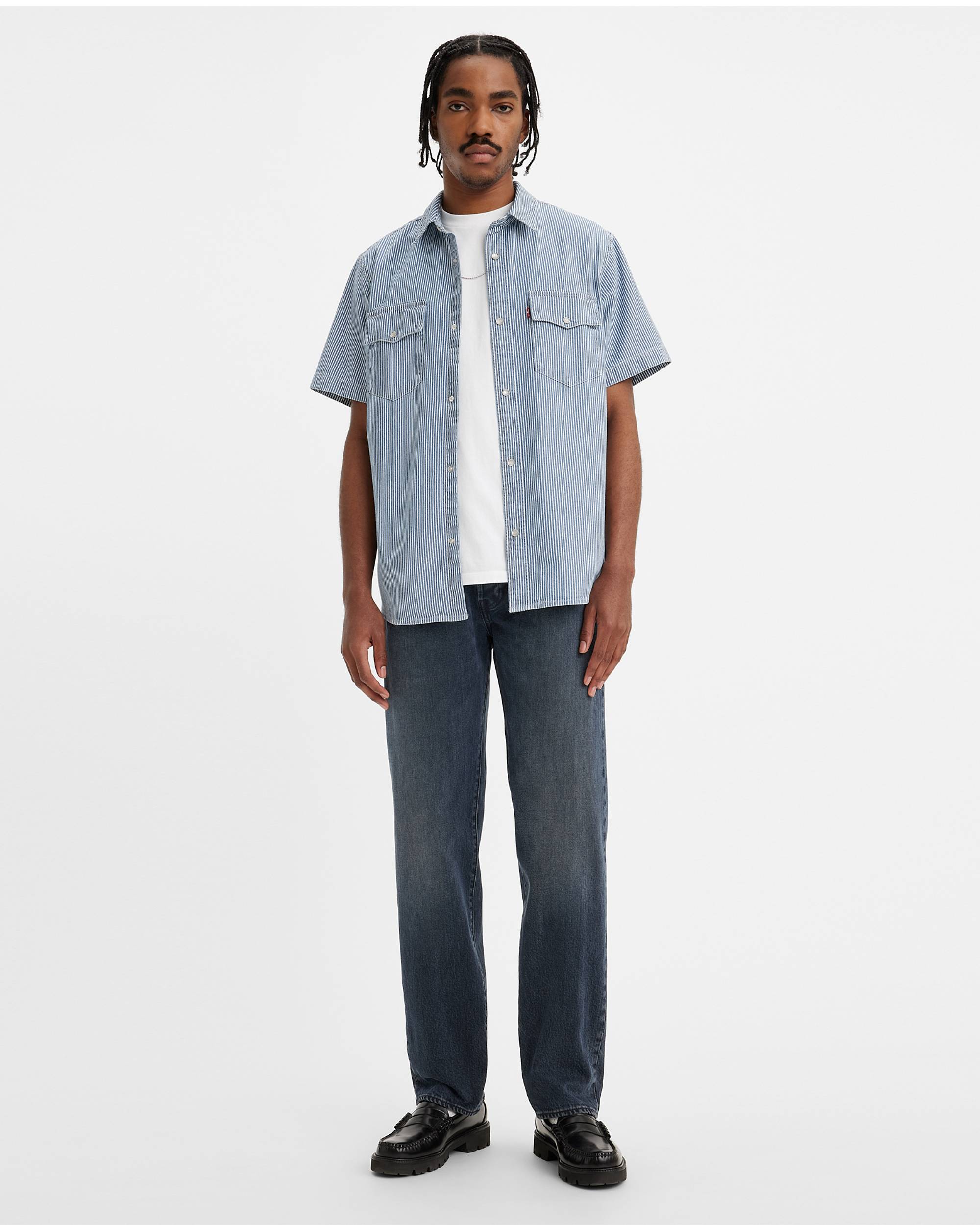 501® Original Fit Men's Jeans - Dark Wash | Levi's® US 501® Original Fit Men's Jeans - Dark Wash | Levi's® US