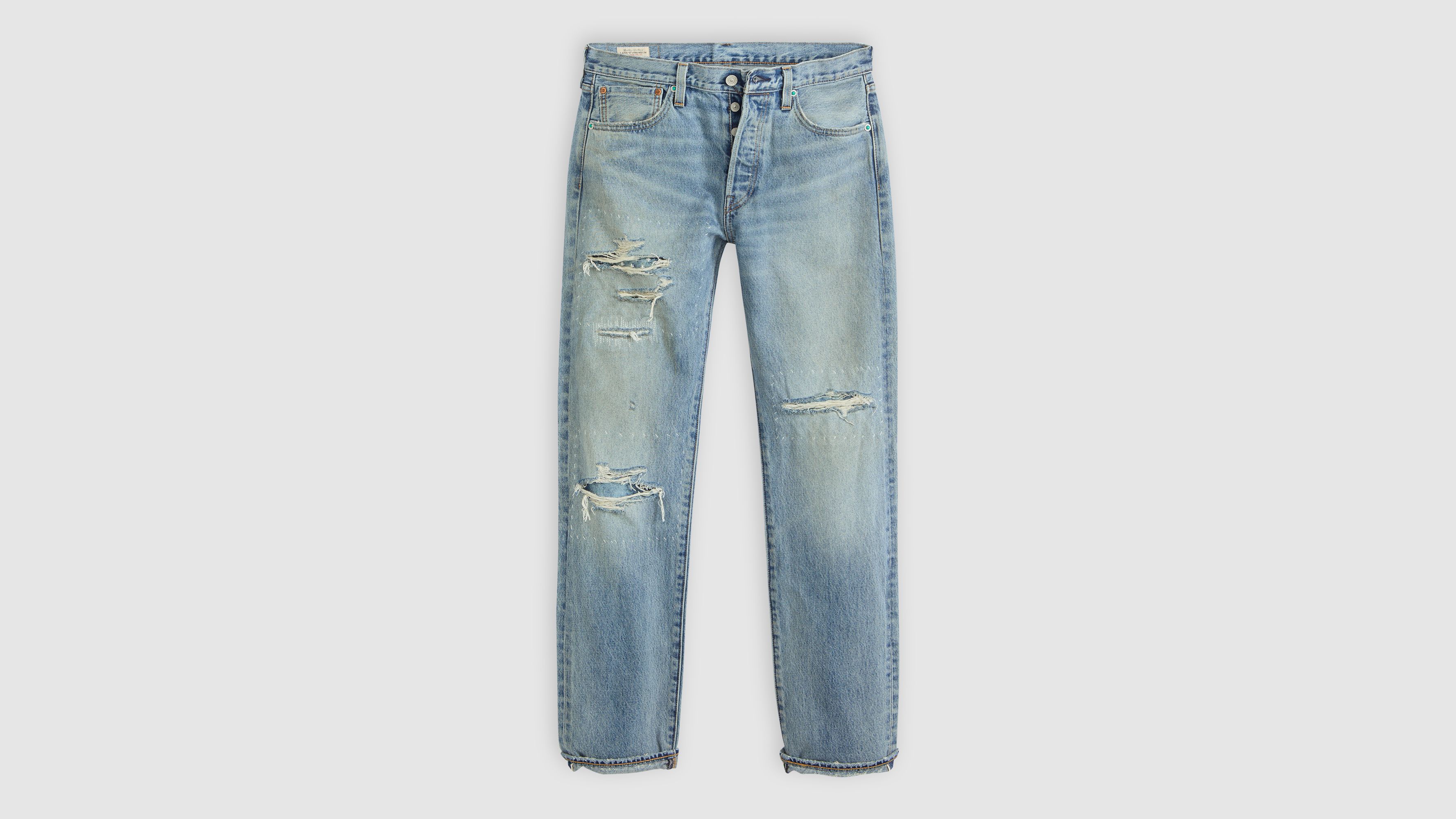 501® Original Fit Selvedge Men's Jeans - Medium Wash | Levi's® US