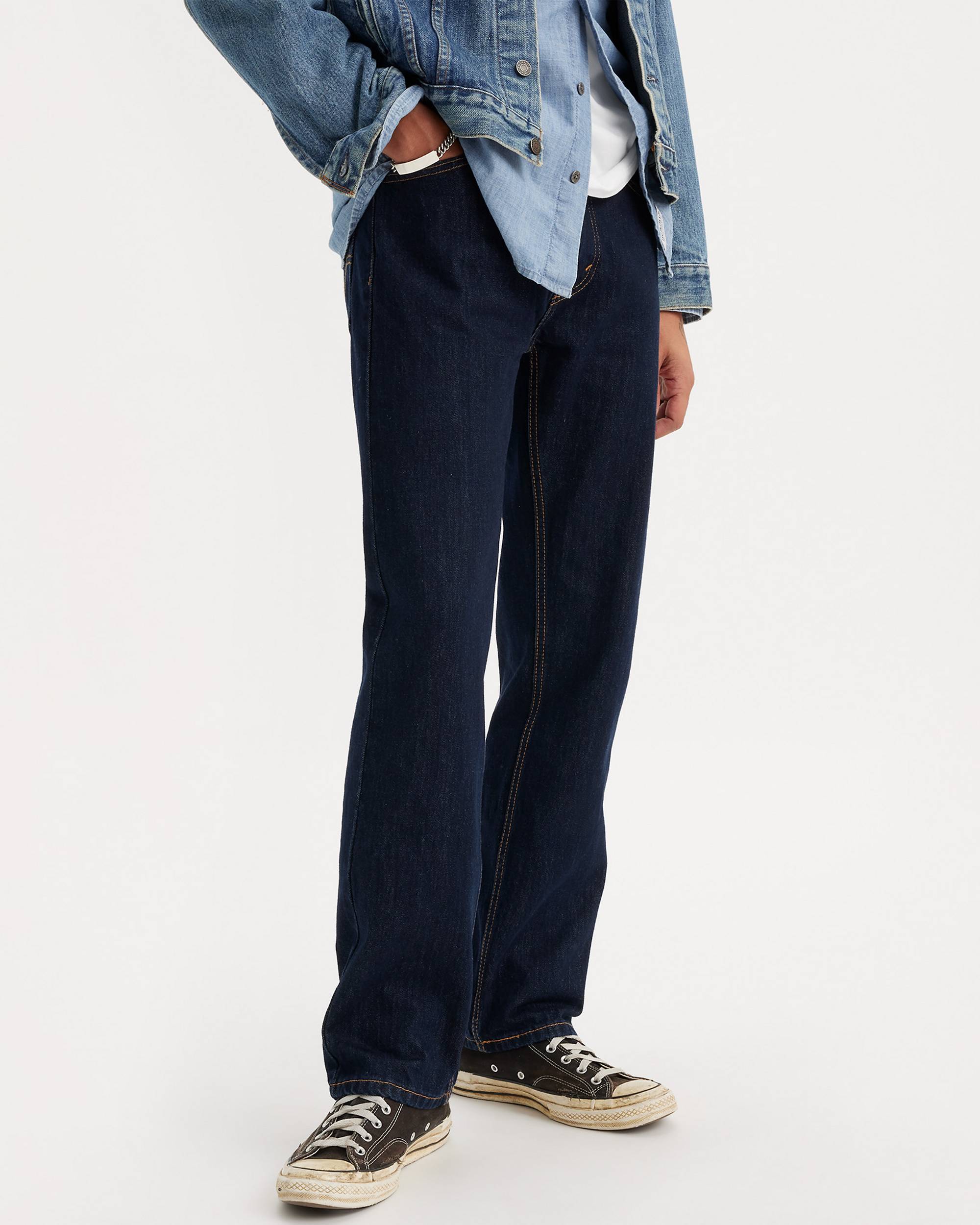 505™ Regular Fit Men's Jeans - Dark Wash | Levi's® US 505™ Regular Fit Men's Jeans - Dark Wash | Levi's® US