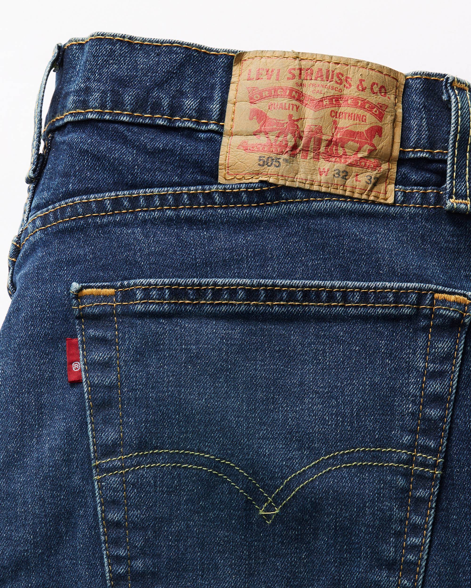 505™ Regular Fit Men's Jeans - Dark Wash | Levi's® US 505™ Regular Fit Men's Jeans - Dark Wash | Levi's® US