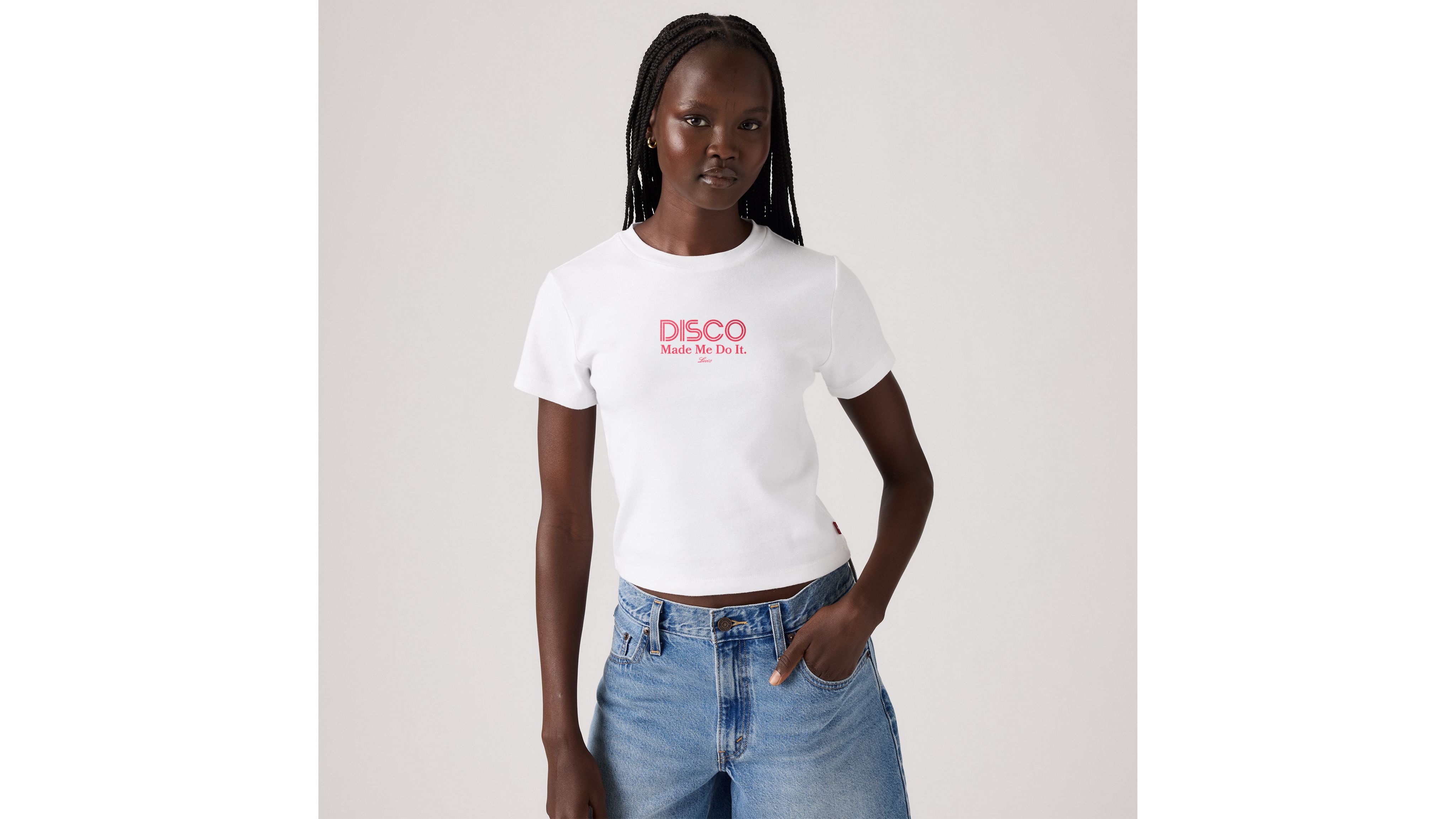 Graphic Essential Sporty Tee - White | Levi's® FR