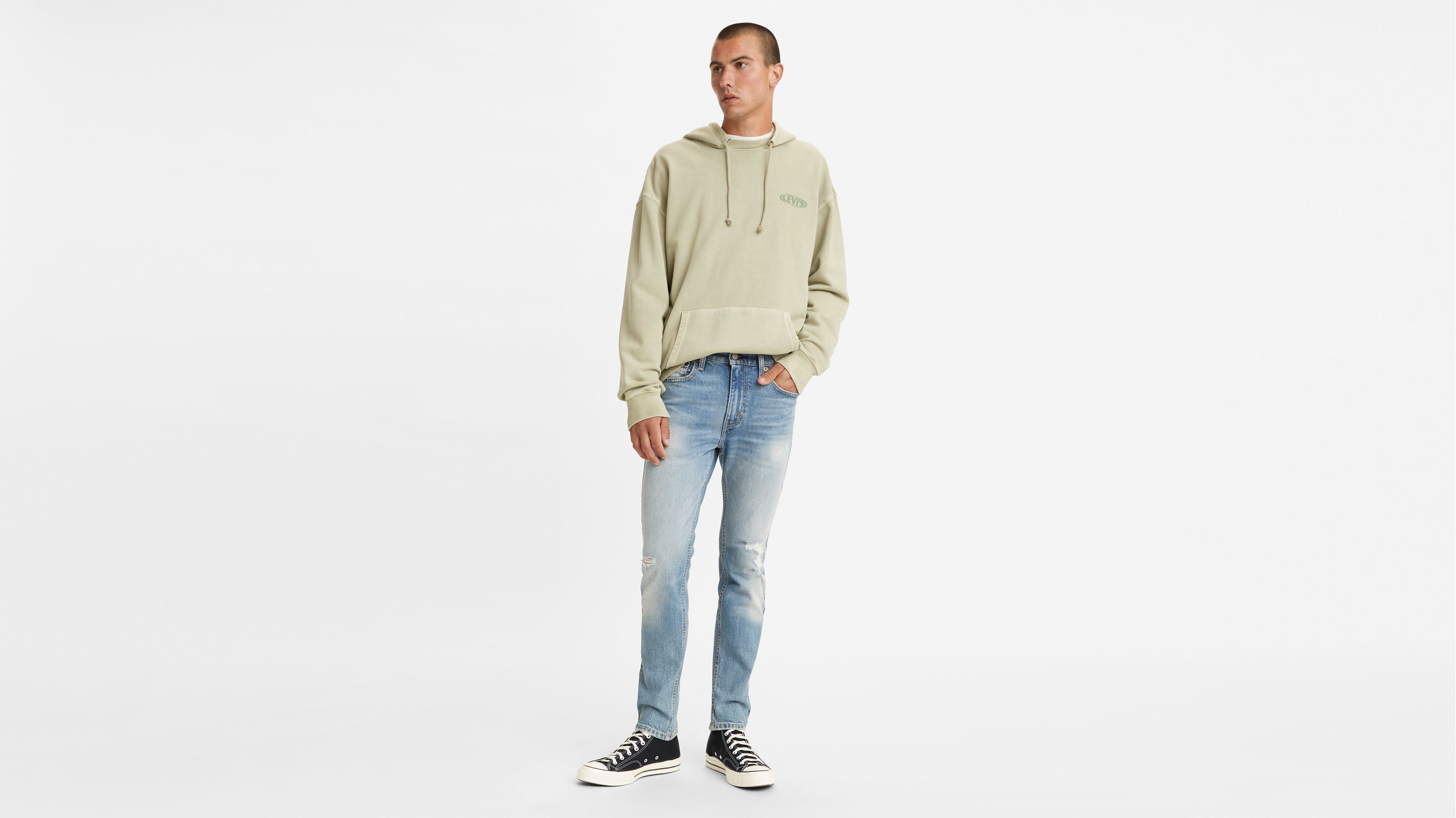 510™ Skinny Fit Men's Jeans - Light Wash | Levi's® US