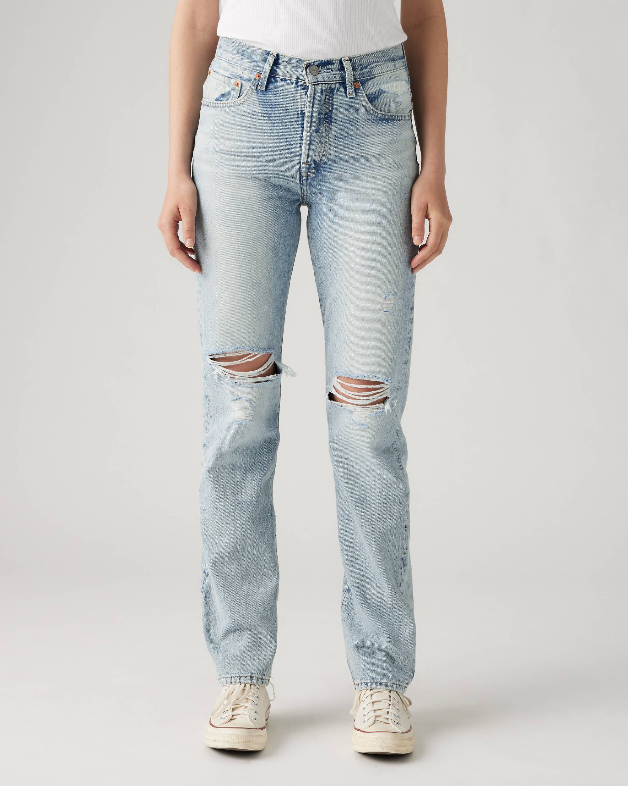 501® Original Fit Women's Jeans - Light Wash | Levi's® US 501® Original Fit Women's Jeans - Light Wash | Levi's® US