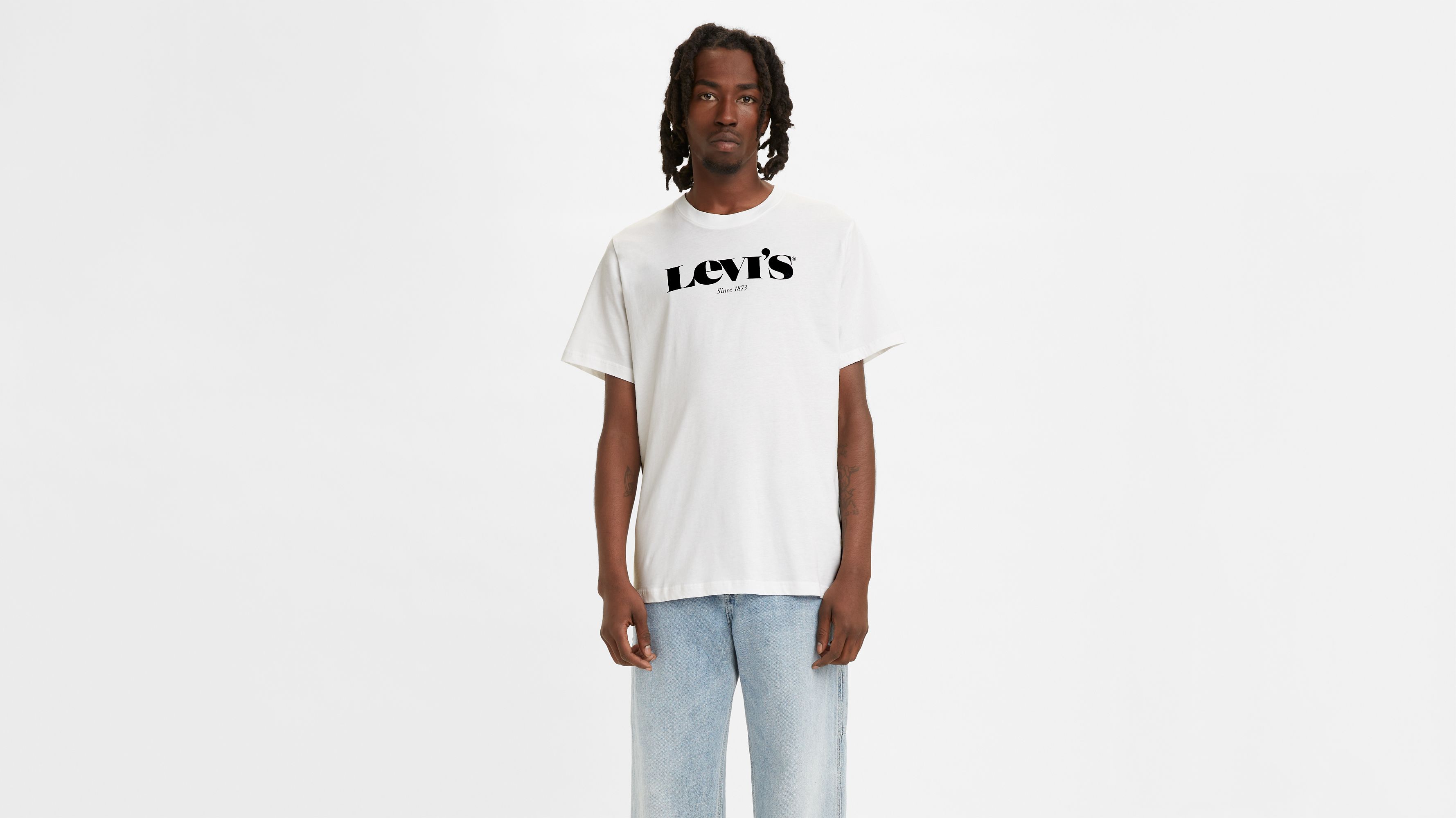 Relaxed Fit Tee - White | Levi's® GB
